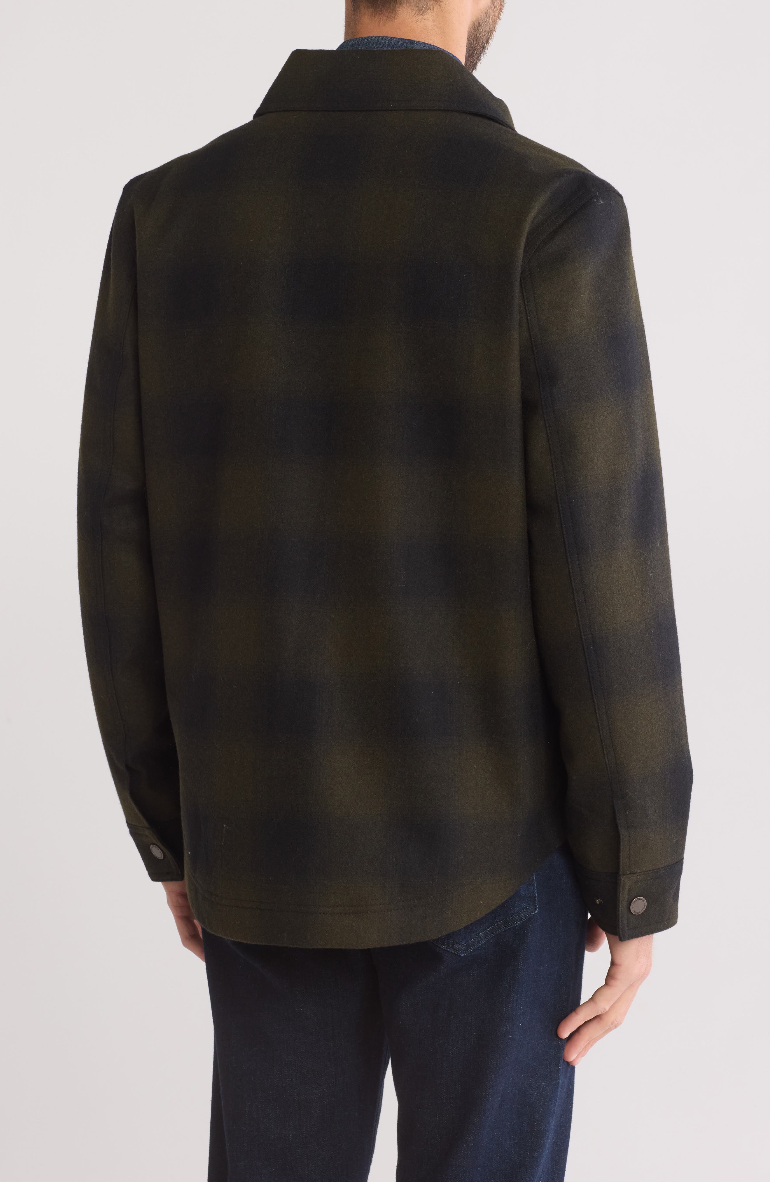 Pendleton Buffalo Check Wool Blend Shirt Jacket | Nordstromrack