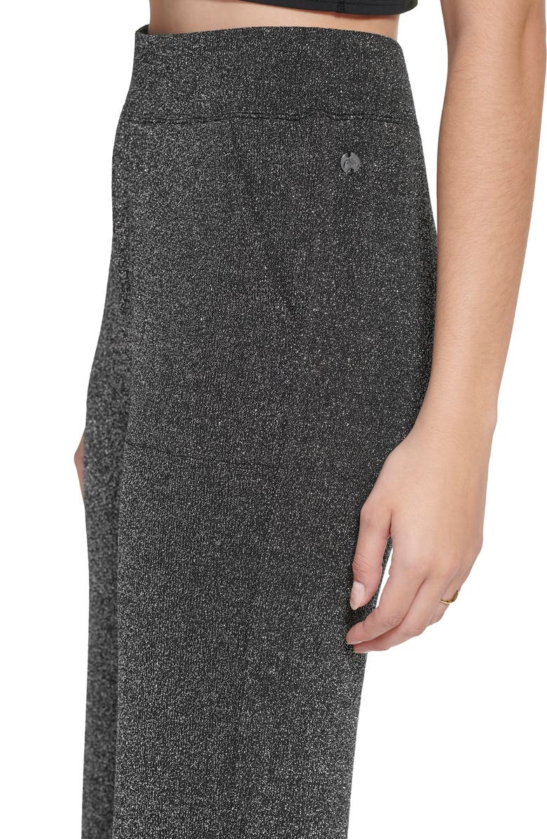 Andrew Marc Sport Glitzy High Rise Knit Wide Leg Pants | Nordstromrack