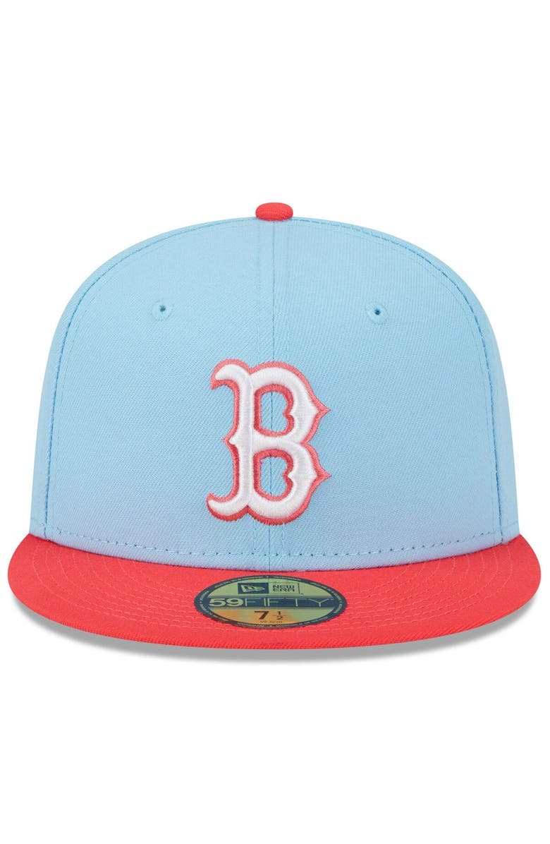 New Era Men's New Era Light Blue/Red Boston Red Sox Spring Color Two ...