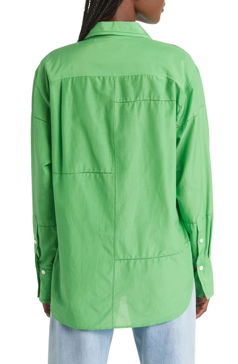 FRAME The Oversize Ladder Stitch Shirt | Nordstromrack
