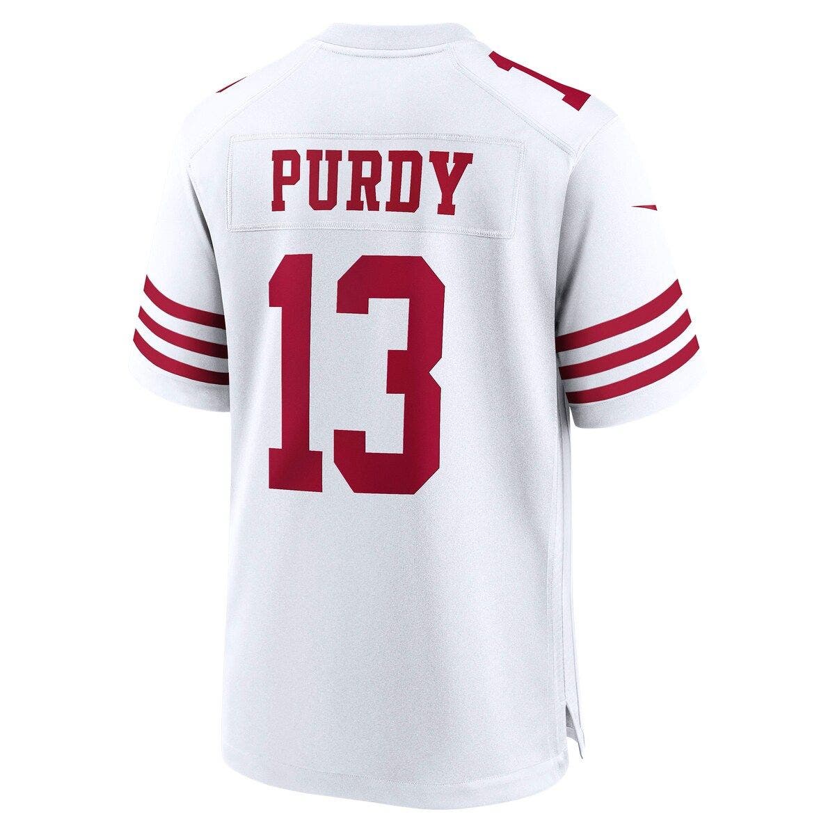 Nike Men's Nike Brock Purdy White San Francisco 49ers Game Player ...