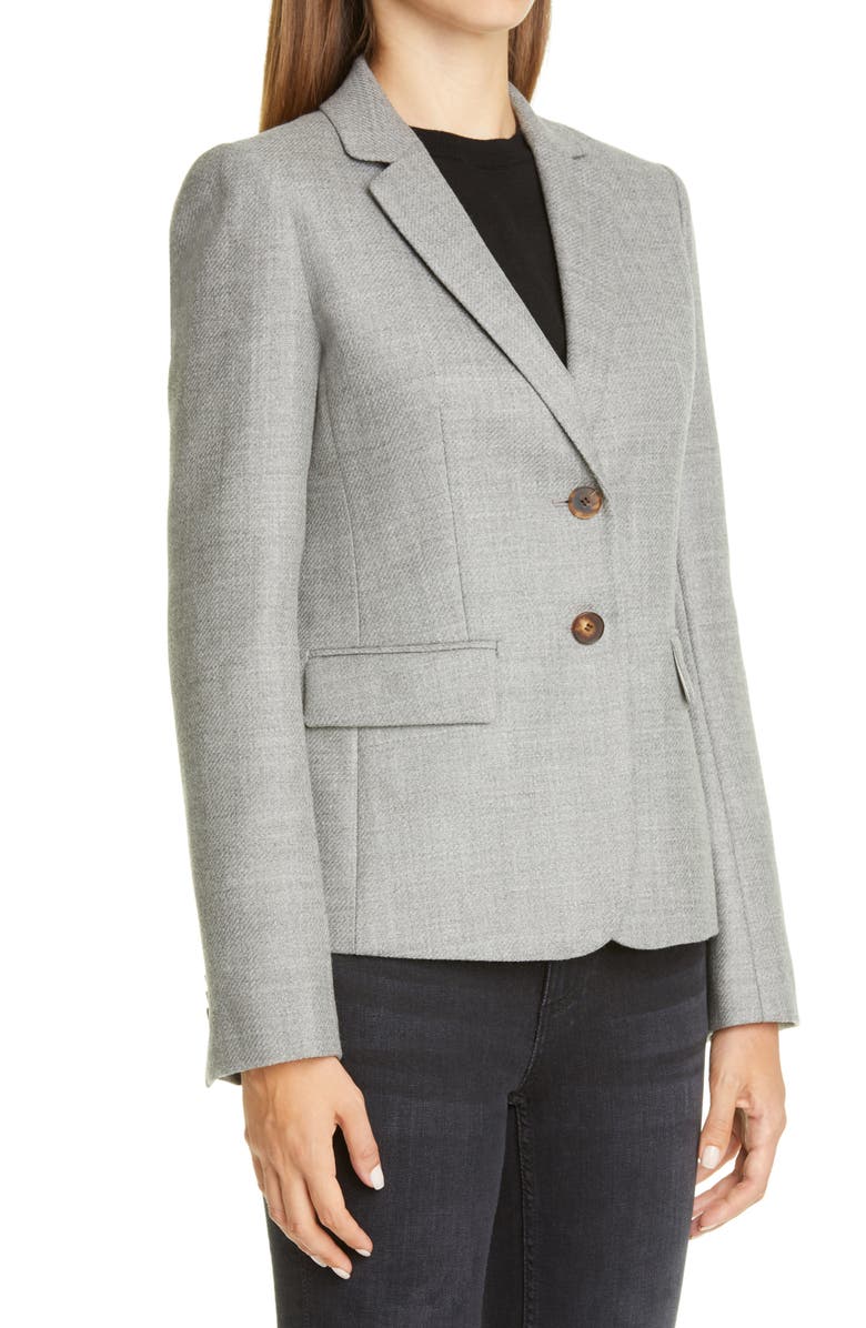 Lafayette 148 New York Thatcher Wool & Silk Blazer | Nordstromrack