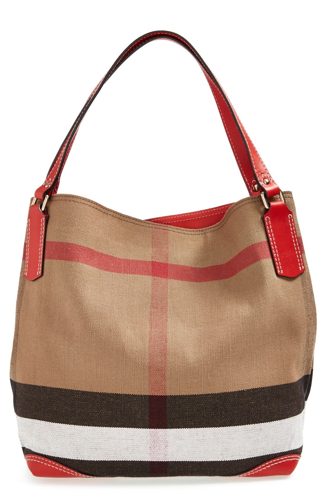 Burberry 'Medium - Exploded Check' Canvas Tote | Nordstrom