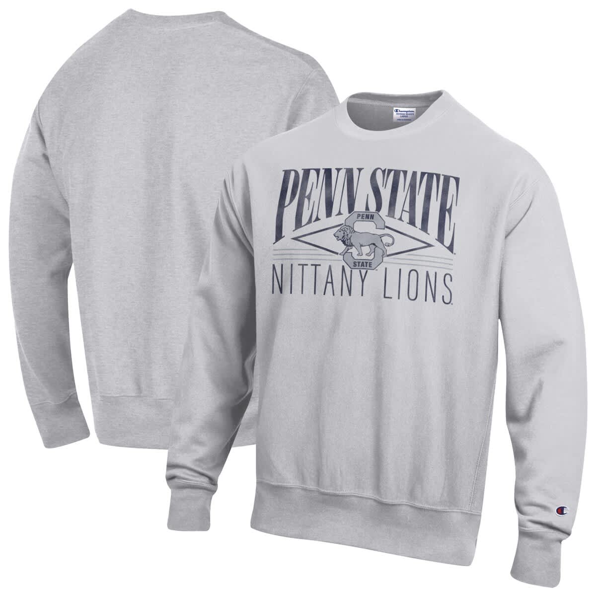 Champion Men's Champion Gray Penn State Nittany Lions Reverse Weave ...