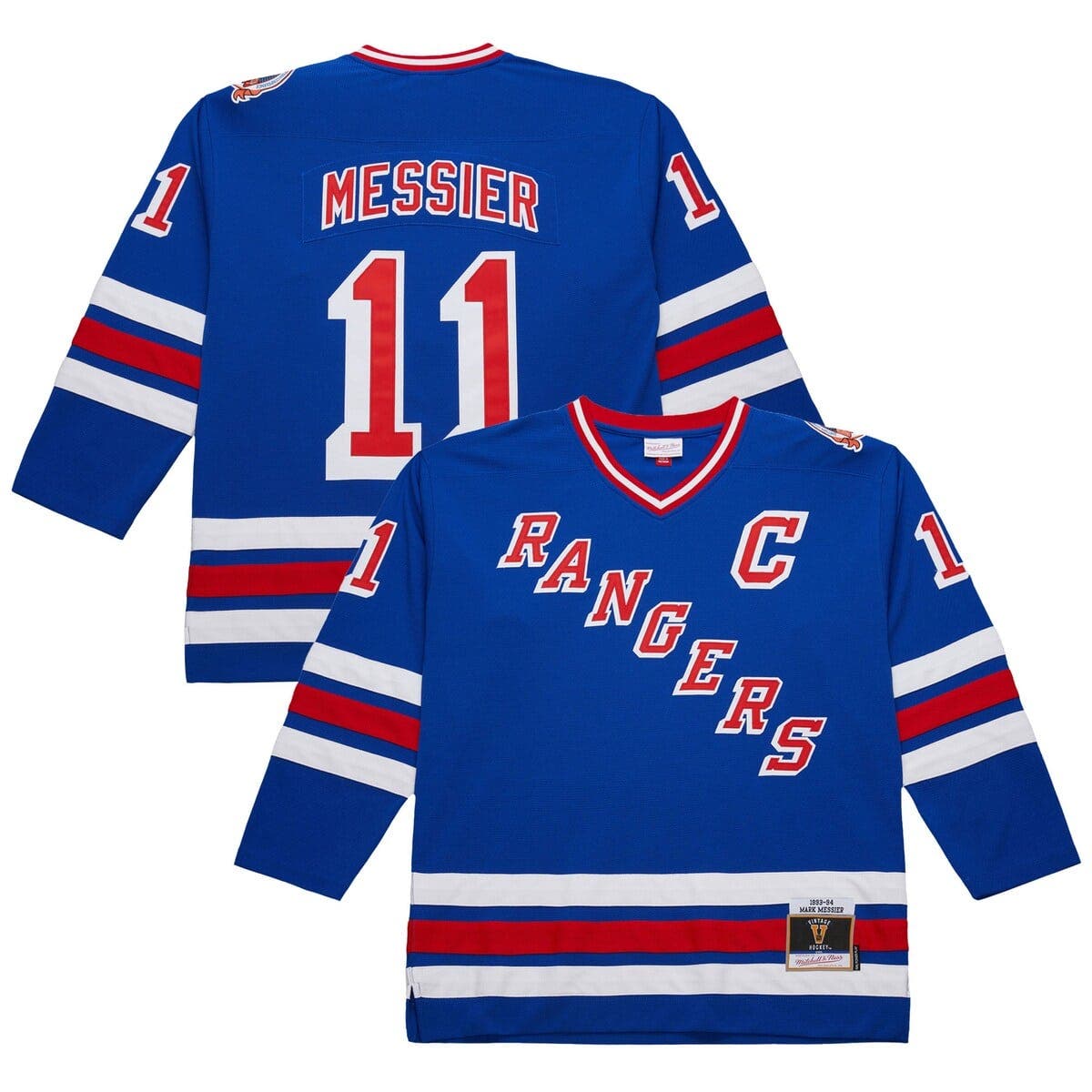 Mitchell & Ness Men's Mark Messier Royal New York Rangers 1993-94 Power ...