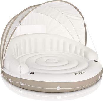 Intex Inflatable Canopy Island Float Lounge | Nordstrom