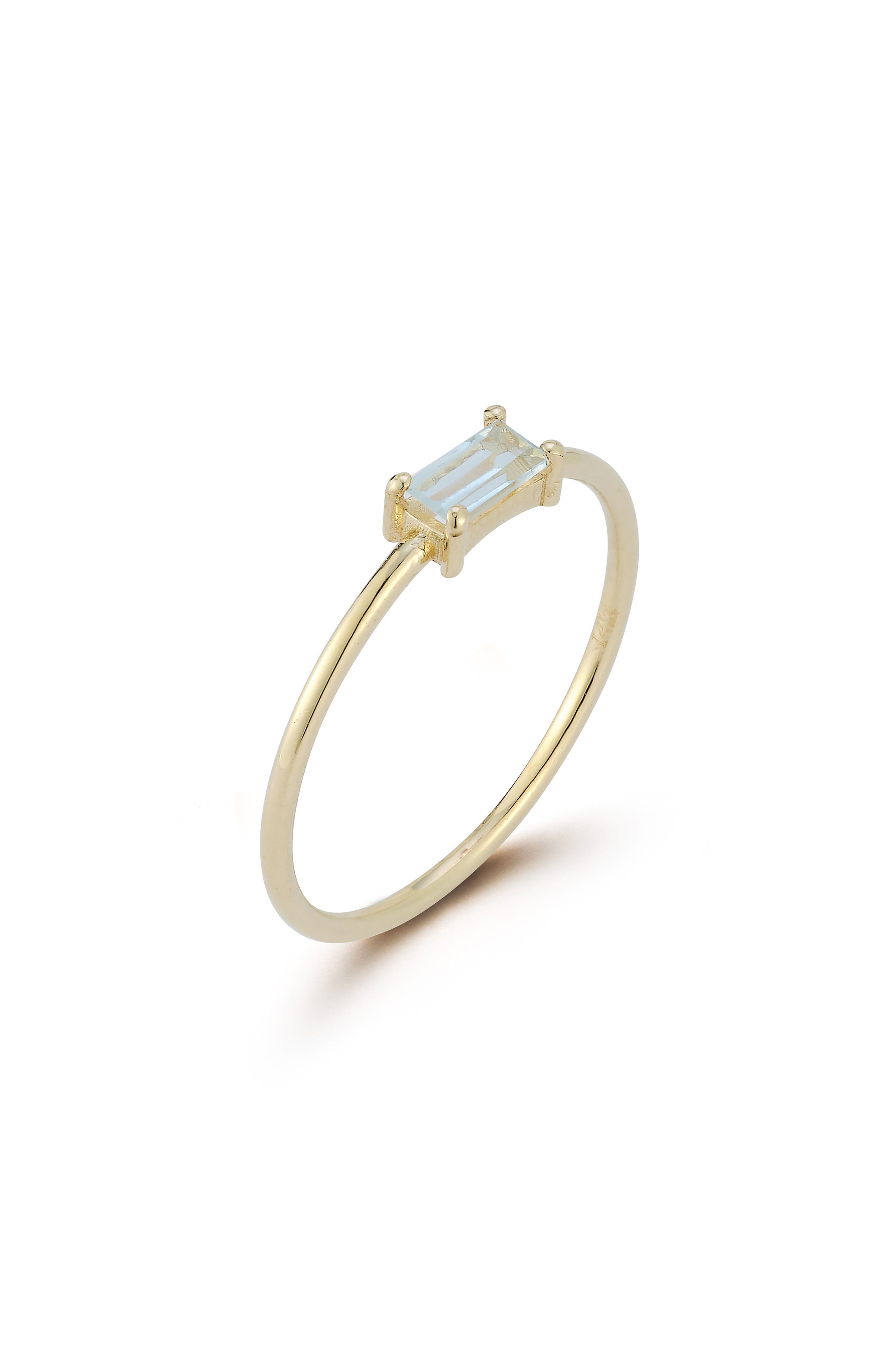 Ember Fine Jewelry Blue Topaz Ring | Nordstromrack
