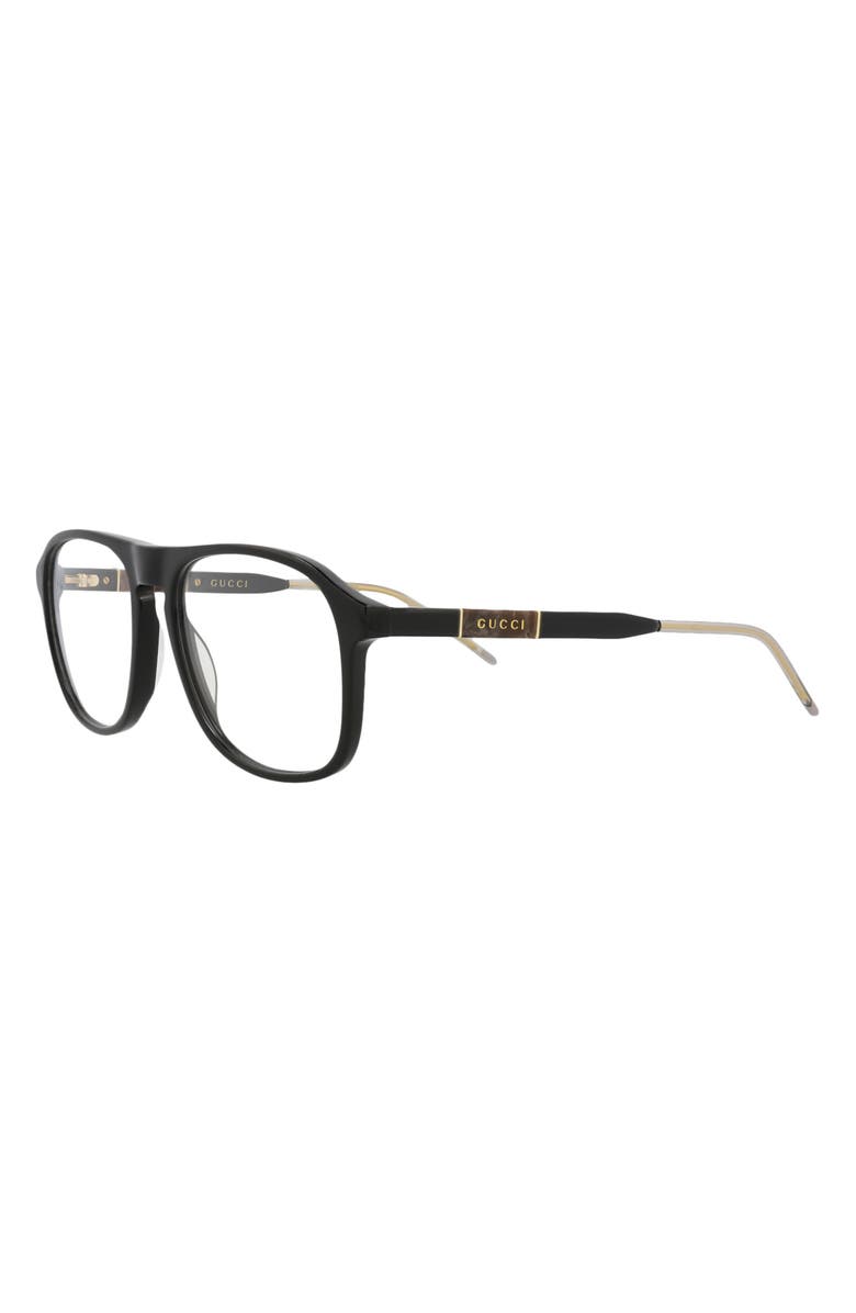 Gucci 55mm Pilot Optical Frames | Nordstromrack