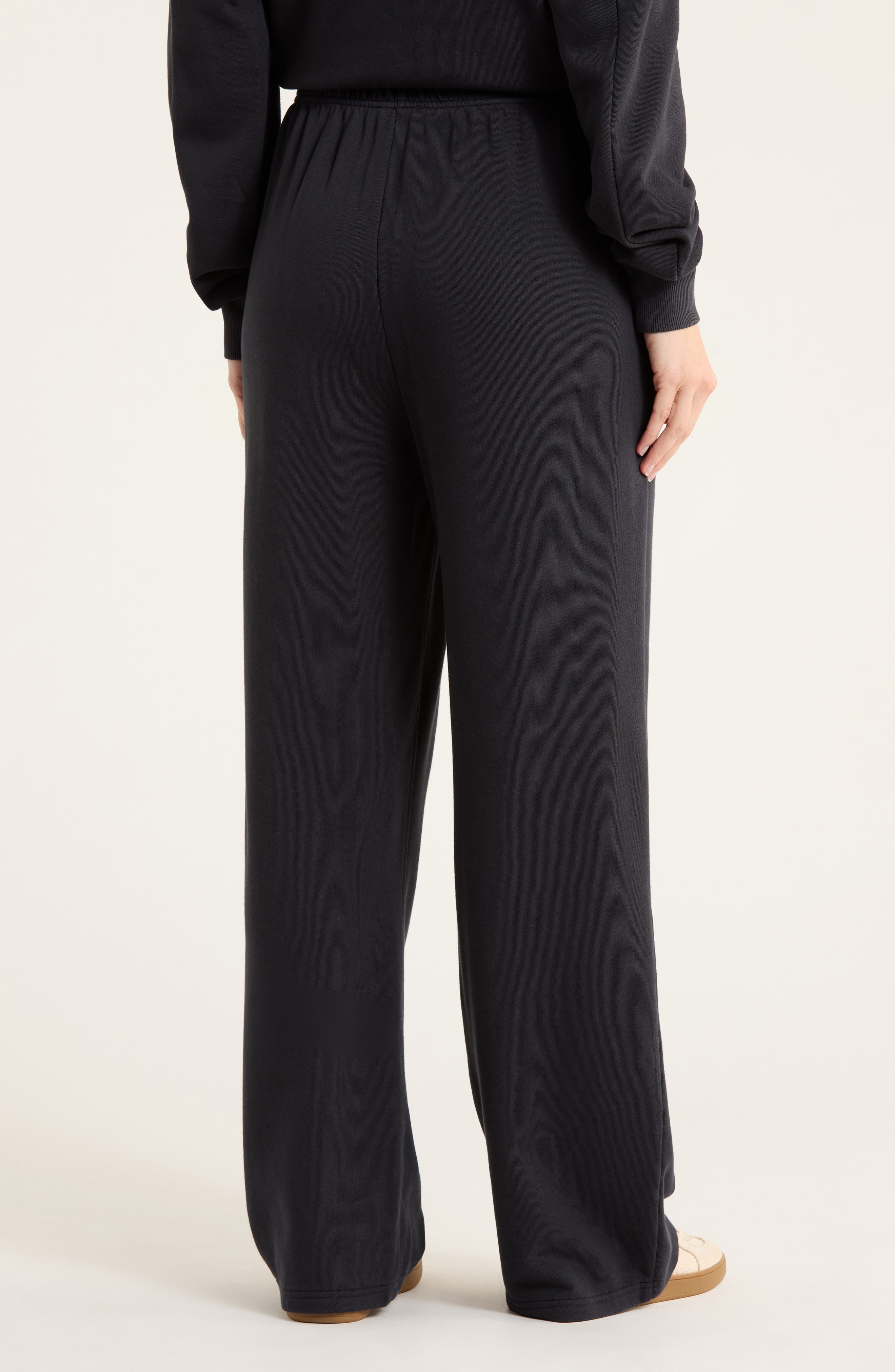 rag & bone Cotton French Terry Wide Leg Sweatpants | Nordstromrack