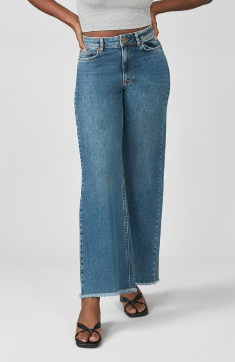 Women's Wide Leg Plus-Size Jeans | Nordstrom