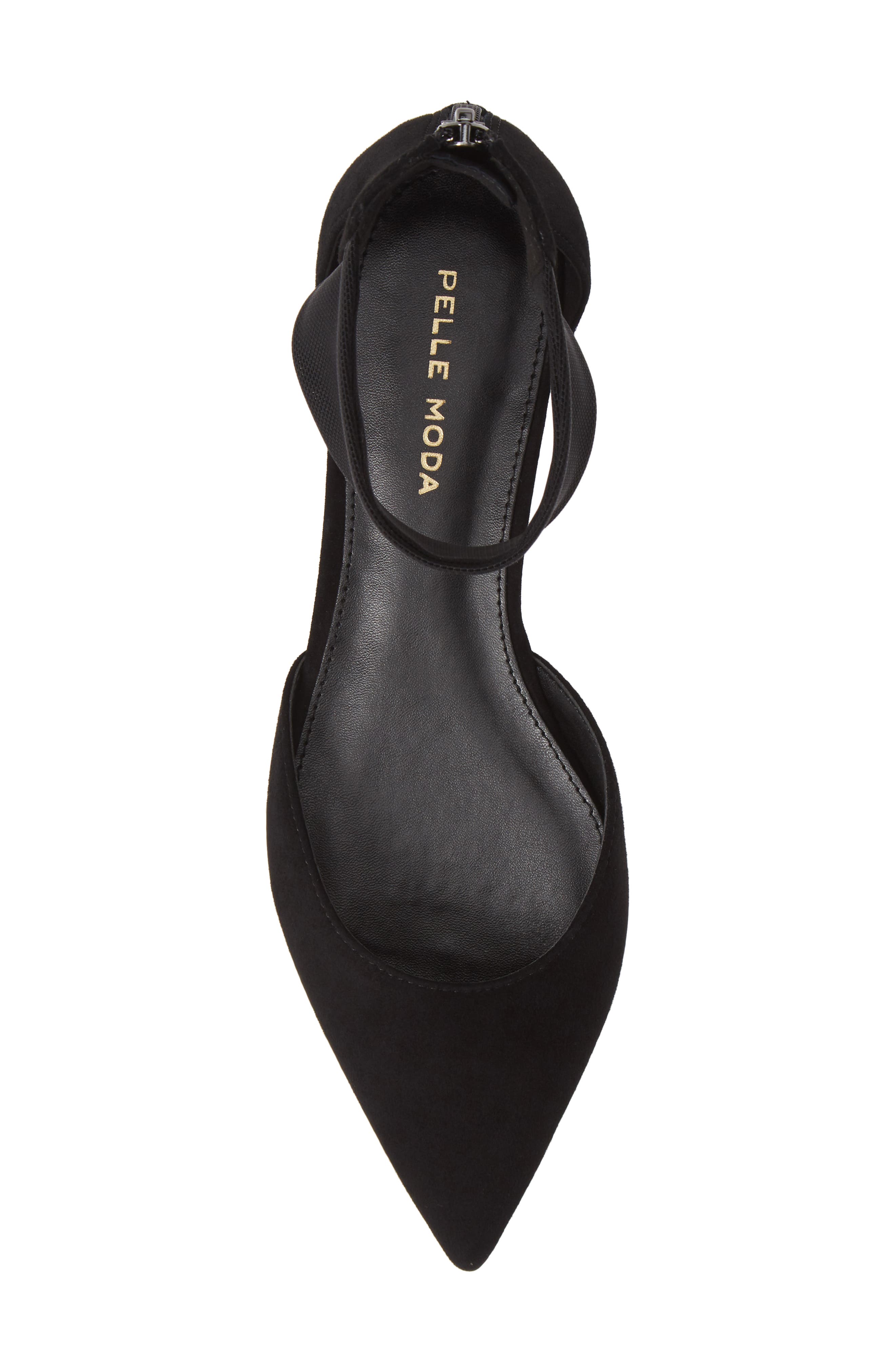 Pelle Moda Dale Ankle Strap Pointed Toe Flat | Nordstromrack
