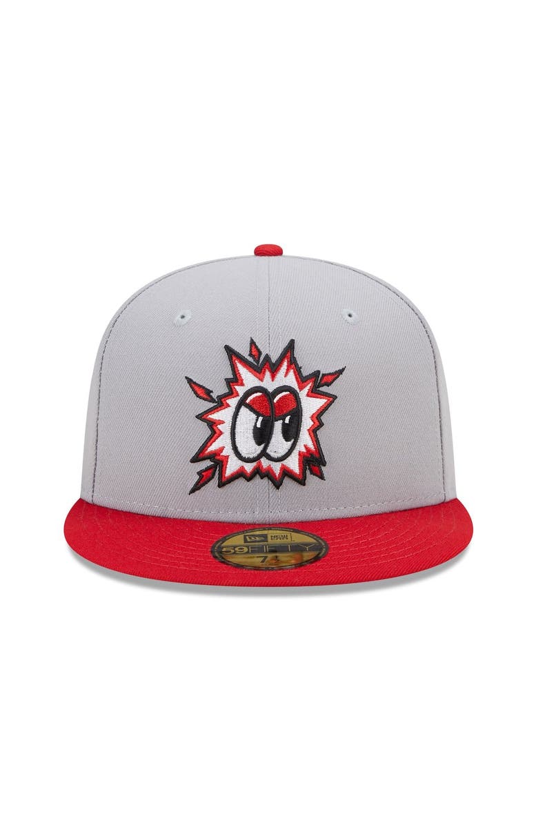 New Era Men's New Era Gray/Red Chattanooga Lookouts Marvel x Minor ...
