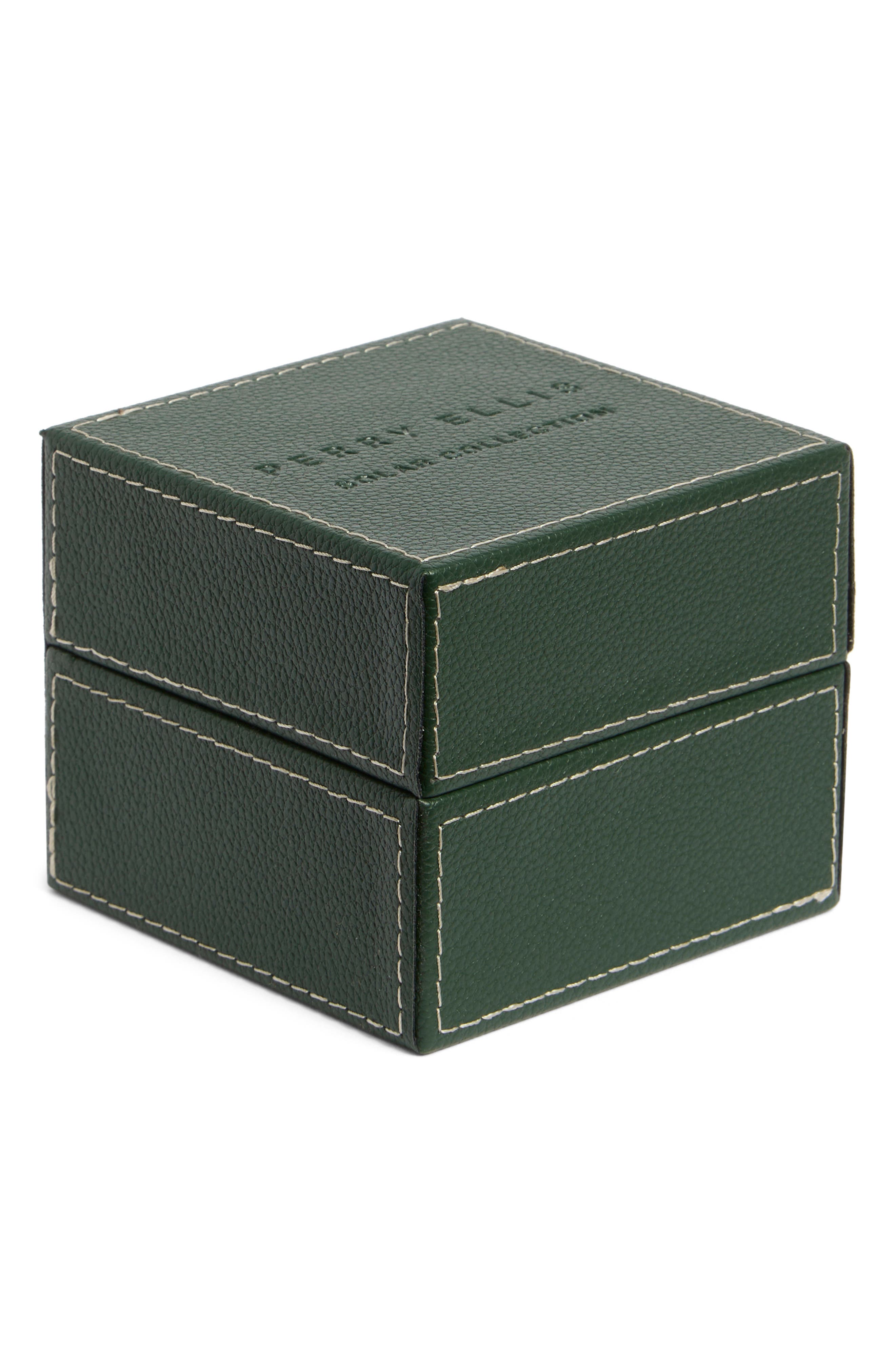 Perry Ellis Solar Faux Leather Strap Watch, 42mm | Nordstromrack