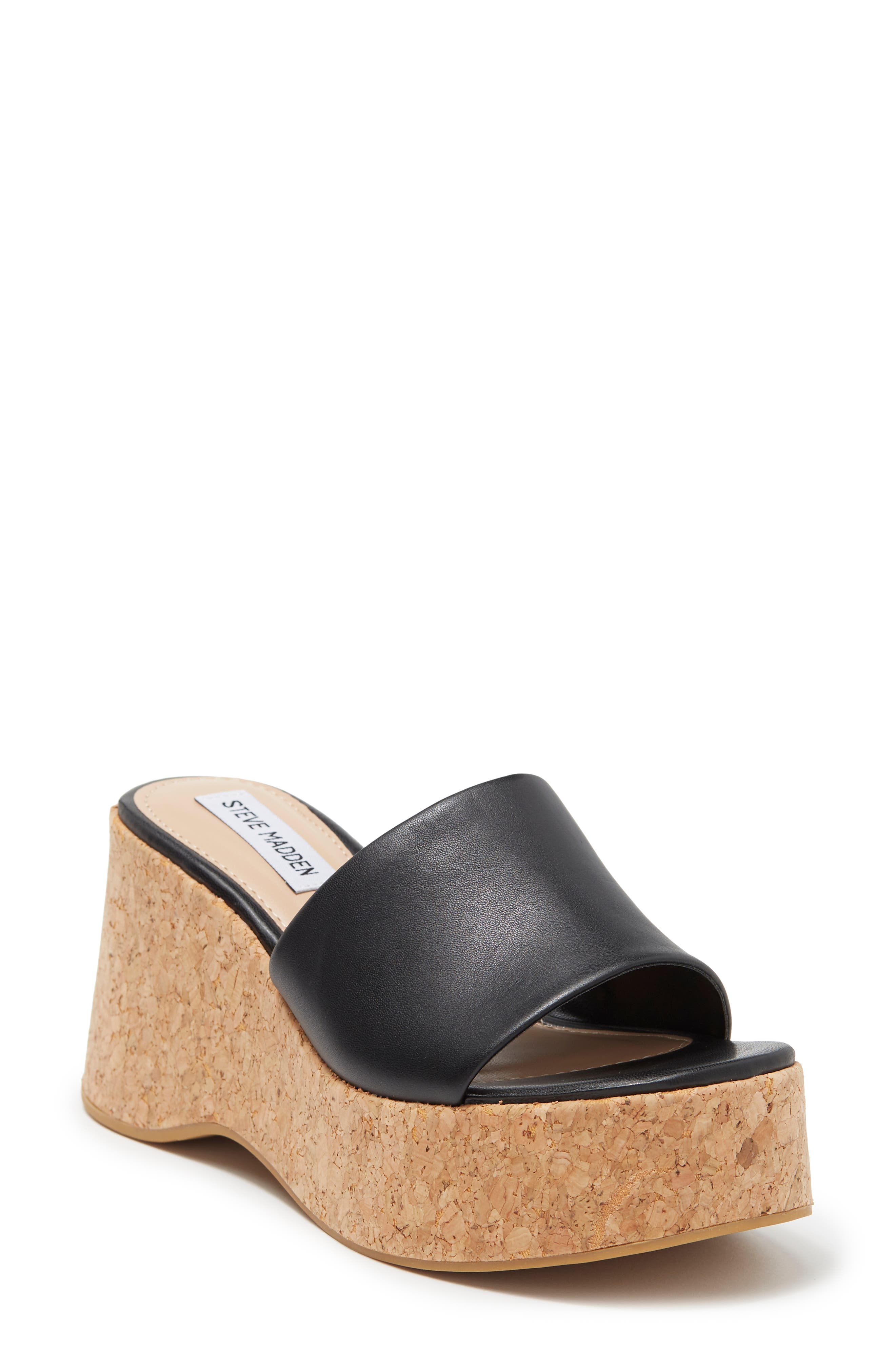 Steve Madden Chippy Platform Wedge Sandal (Women) | Nordstromrack