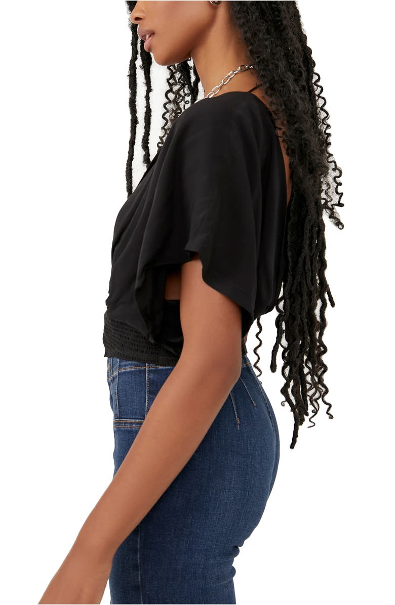 Free People Ava V-Neck Tie Back Top | Nordstromrack