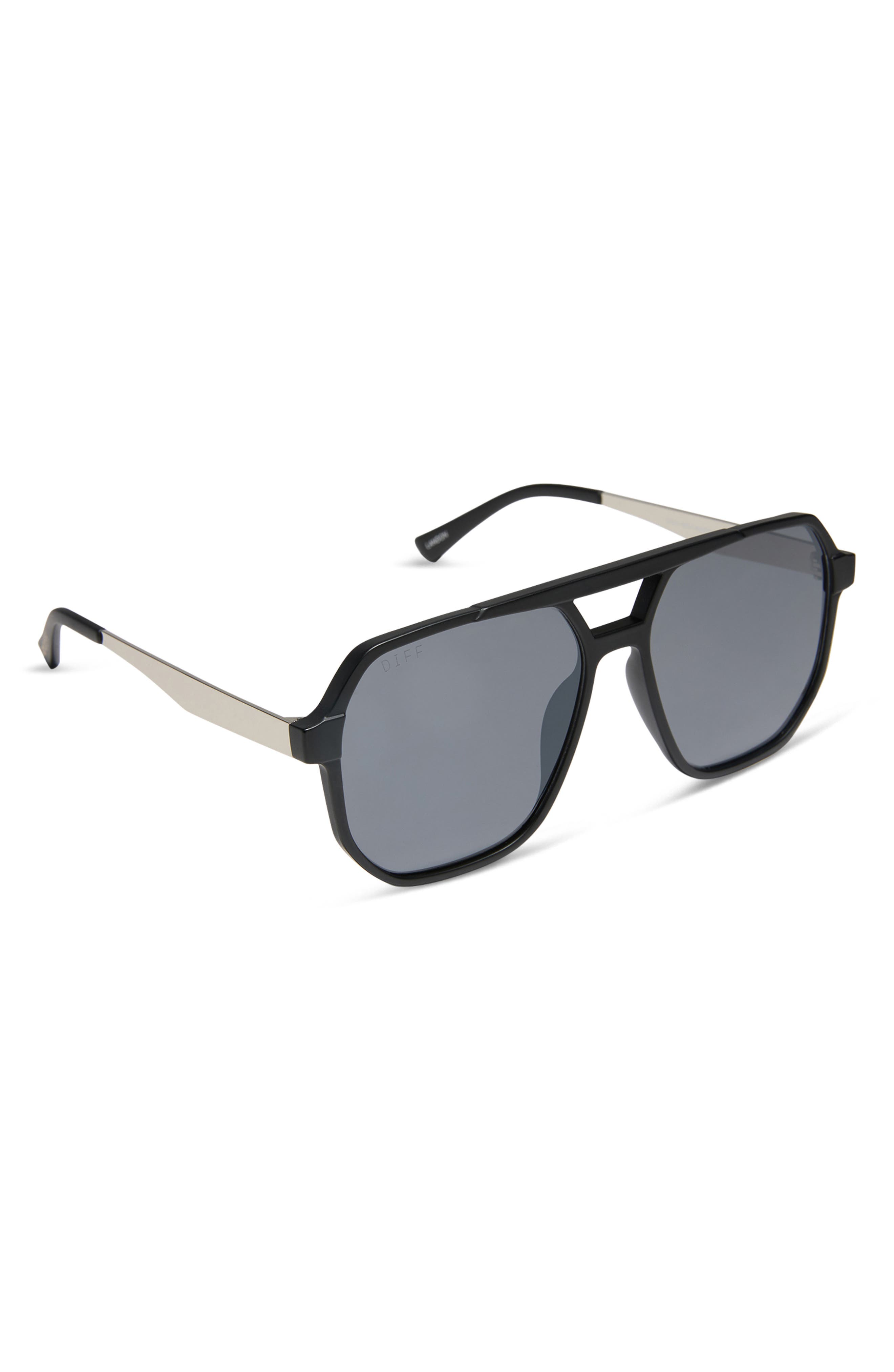 DIFF Landon 59mm Aviator Sunglasses | Nordstromrack