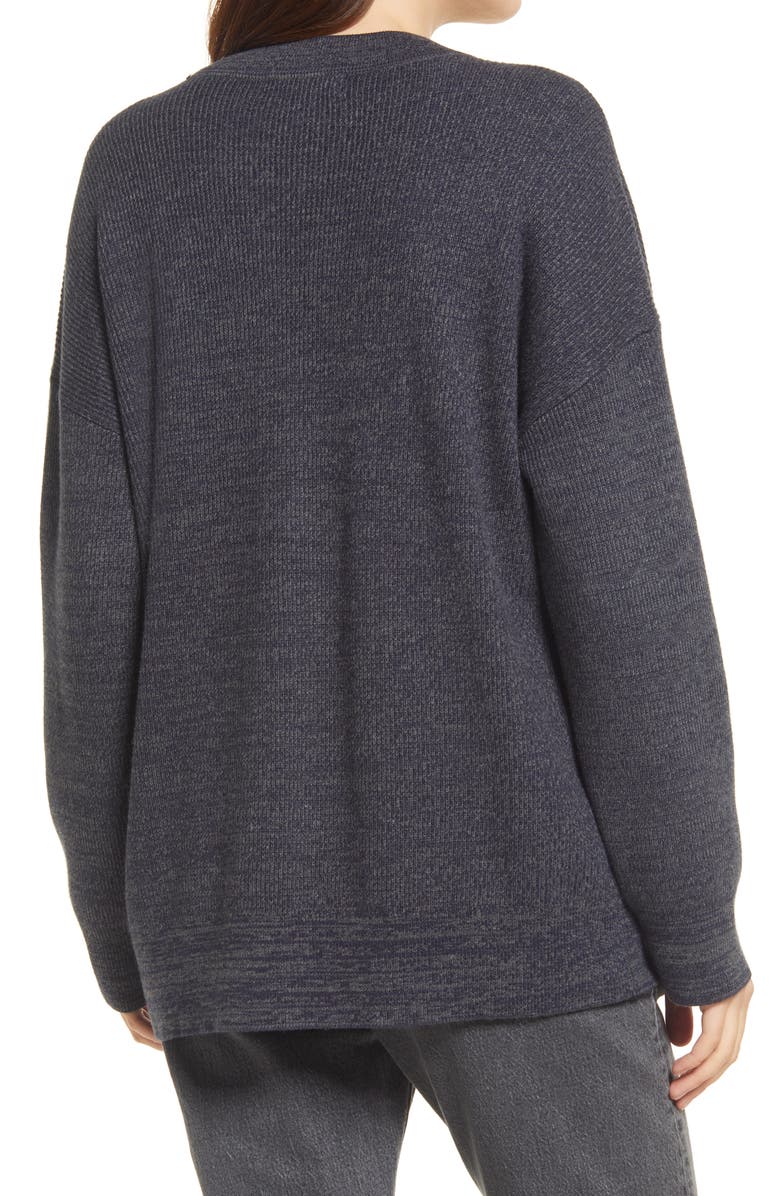 Treasure & Bond Cotton Blend Marled Cardigan | Nordstromrack