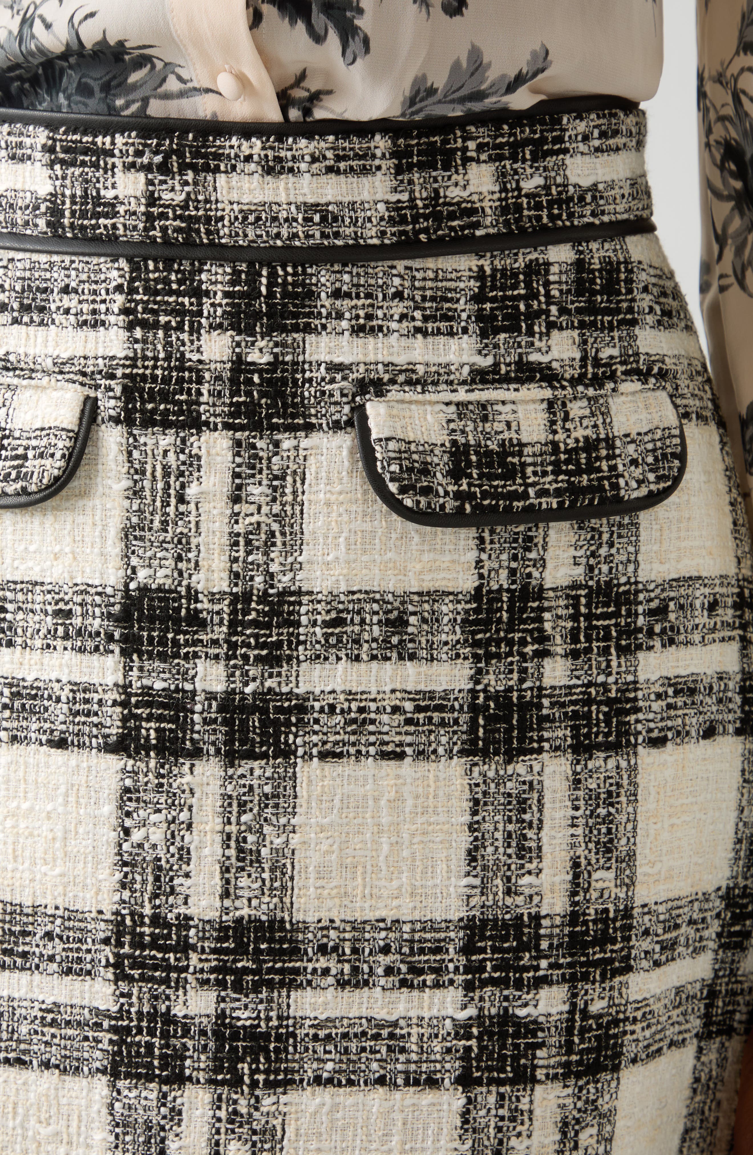 LK Bennett Clarisse Check Skirt | Nordstromrack