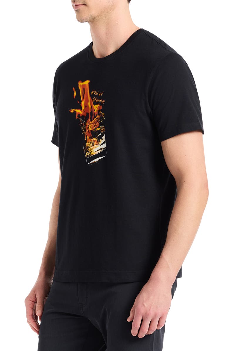 Robert Graham Whiskey on Fire Cotton Graphic T-Shirt | Nordstromrack