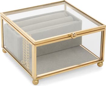 Nordstrom Square Glass Jewelry Box | Nordstrom