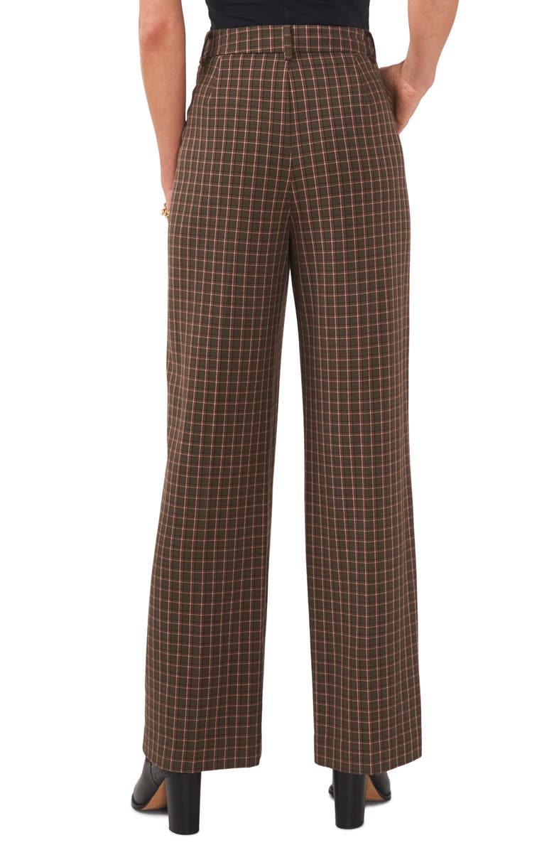 Vince Camuto Check Print Straight Leg Pants | Nordstromrack