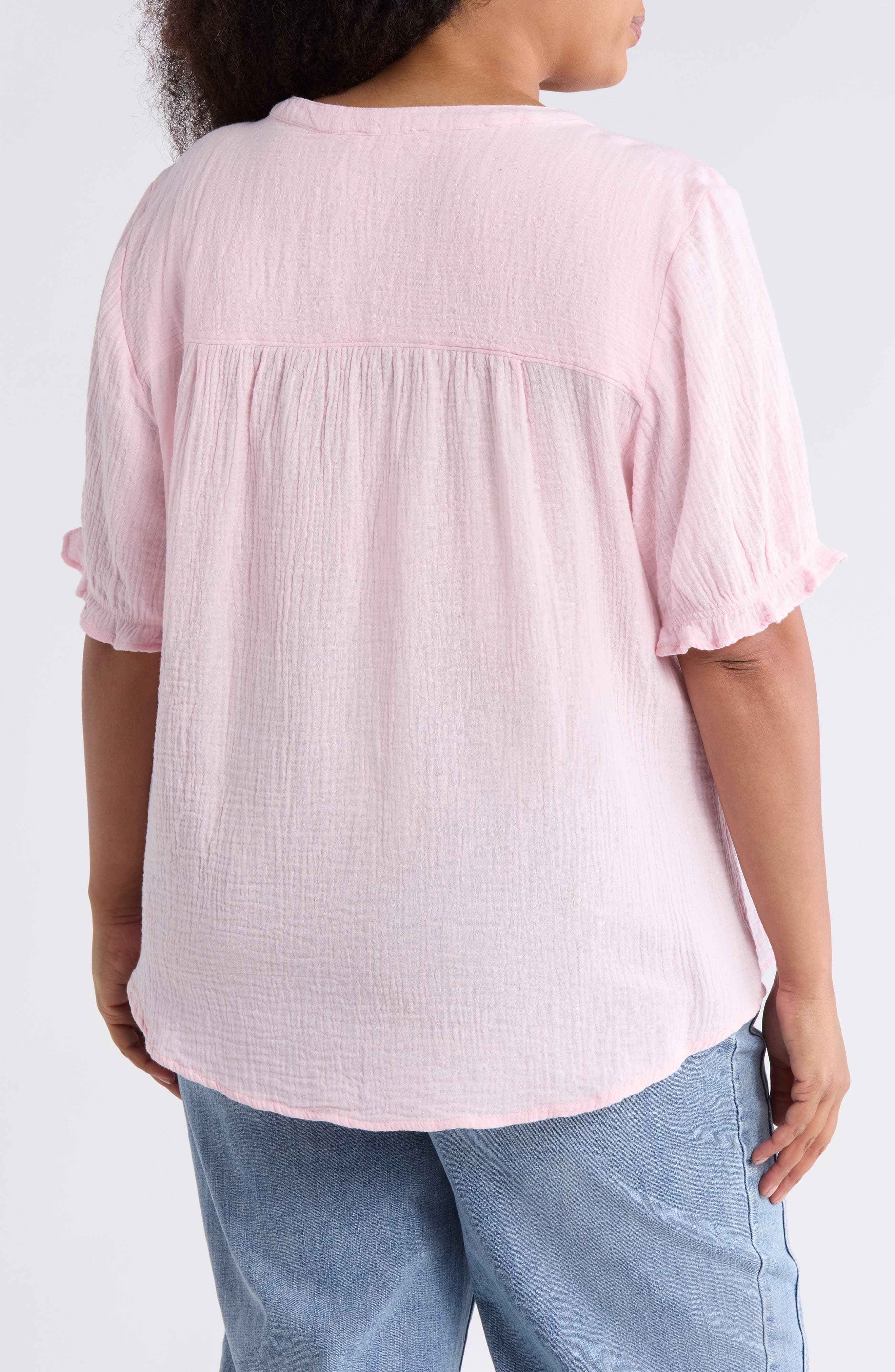 Jemma Cotton Gauze Button-Up Shirt (Women) | Nordstromrack