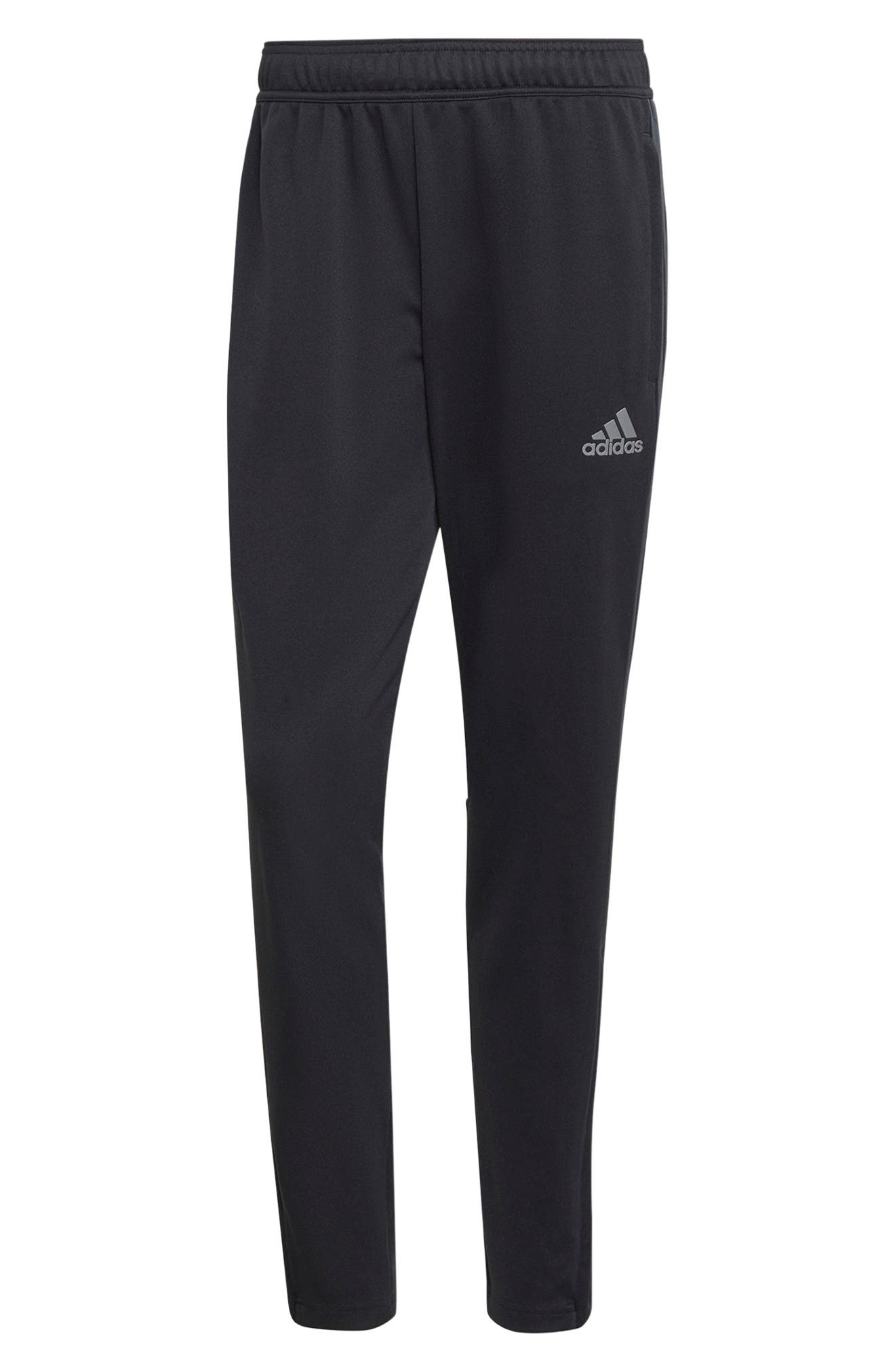Adidas Men S Aeroready Sereno Slim Tapered Cut 3 Stripes Pants