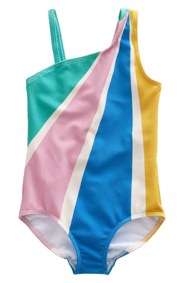 Mini Boden Kids' Pastel Sunray One-Piece Swimsuit | Nordstromrack