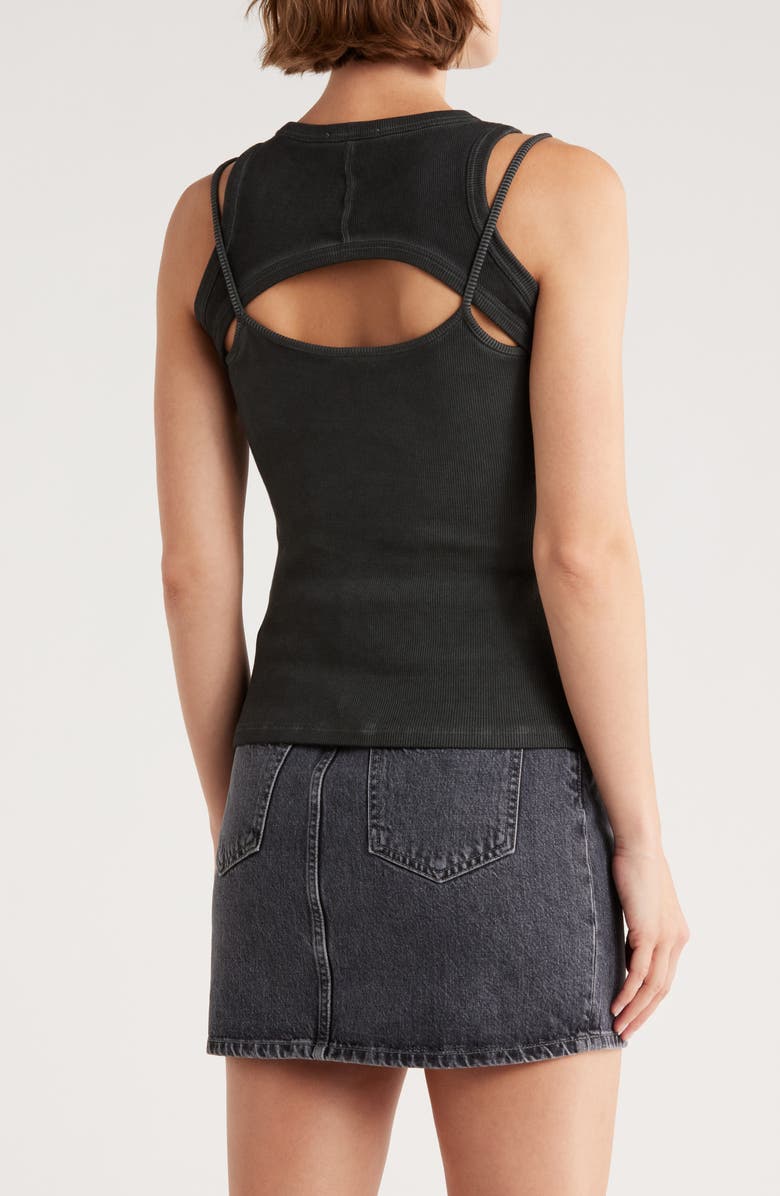 Off-White Off Stamp Rib Cutout Tank Top | Nordstromrack