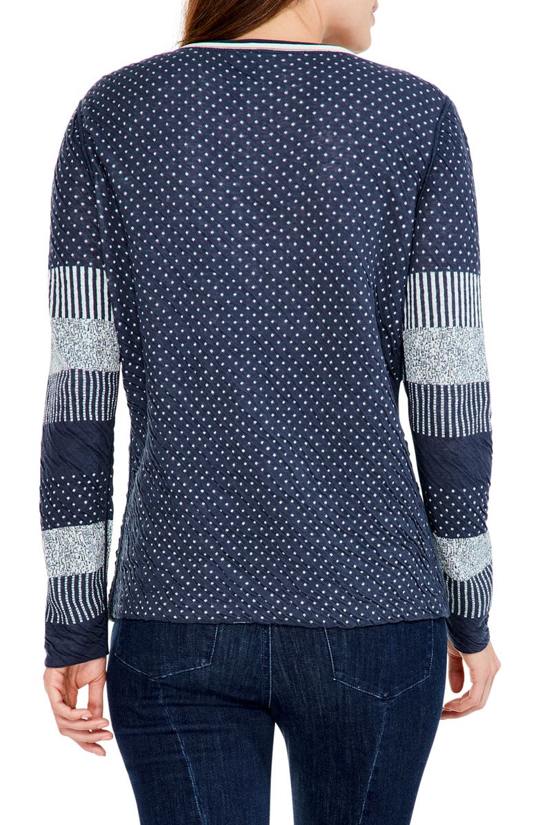 NIC+ZOE Women's Night & Day Mix Print Reversible Cotton Sweater ...
