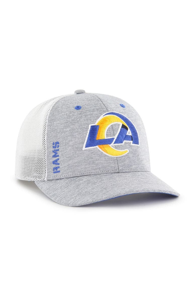 '47 Men's '47 Gray Los Angeles Rams Pixelation Trophy Flex Hat | Nordstrom