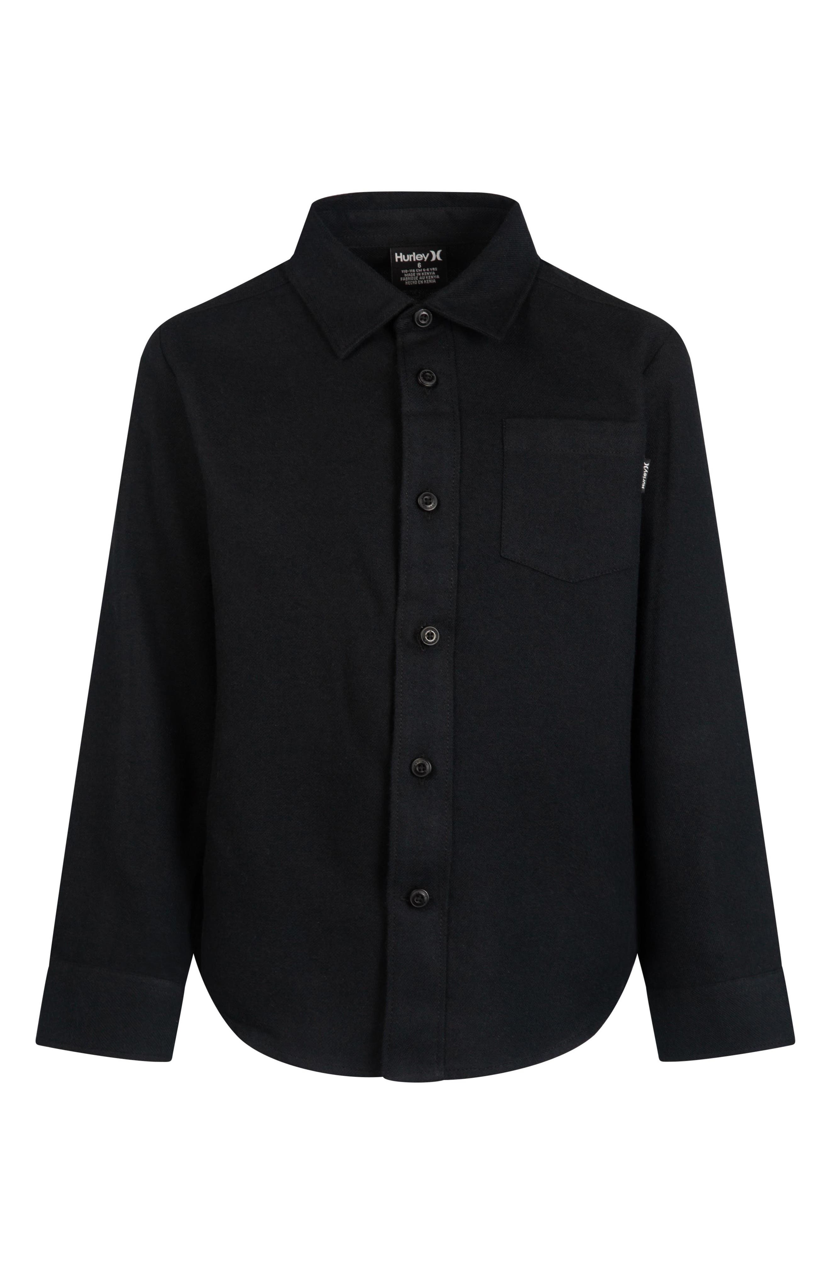 Hurley Kids' Santa Cruz Button-Up Shirt | Nordstromrack