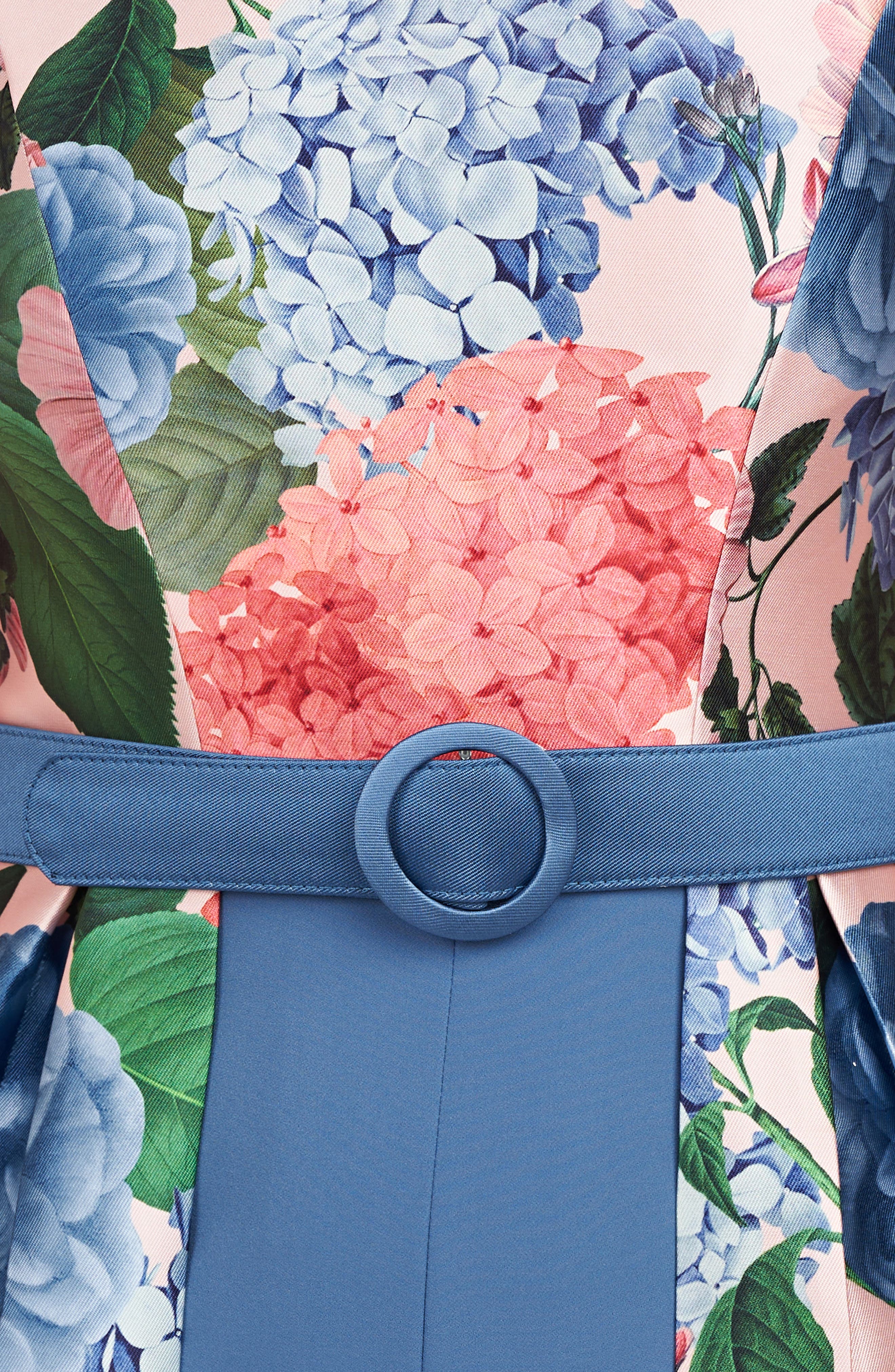 Kay Unger Gail Floral Walk-Through Gown | Nordstrom