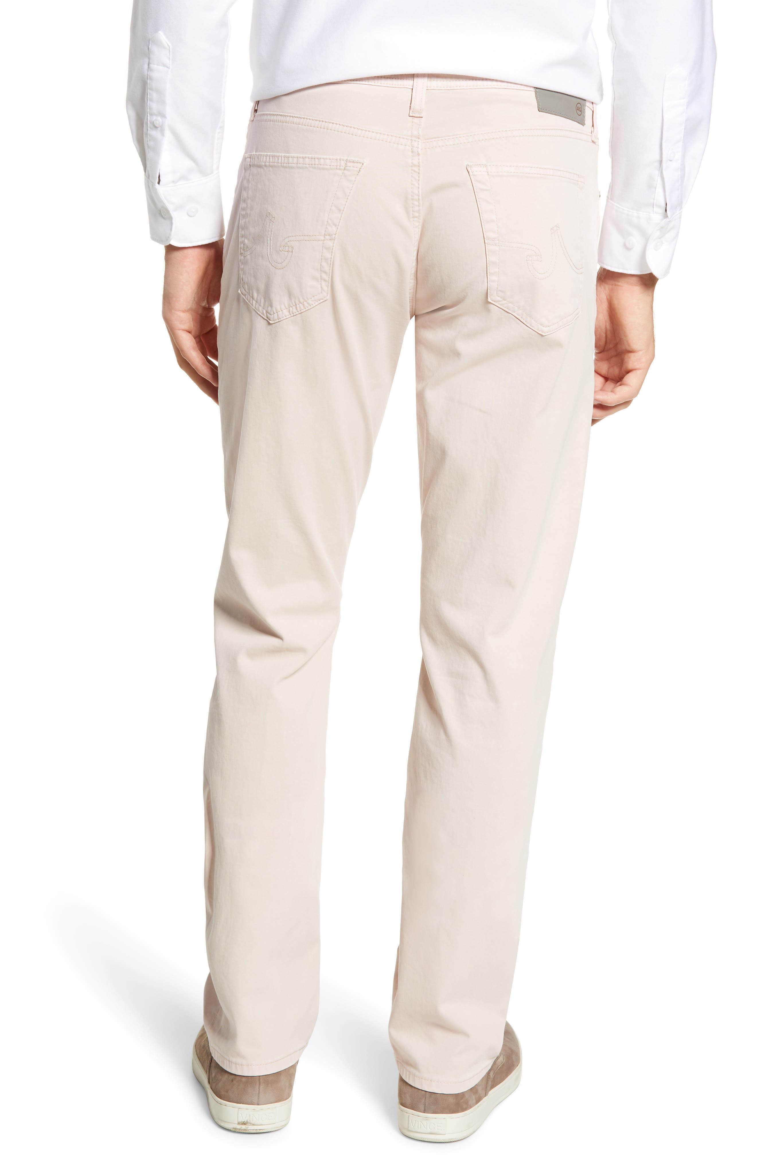 Everett Stretch Sateen Slim Straight Pants (Men) | Nordstromrack