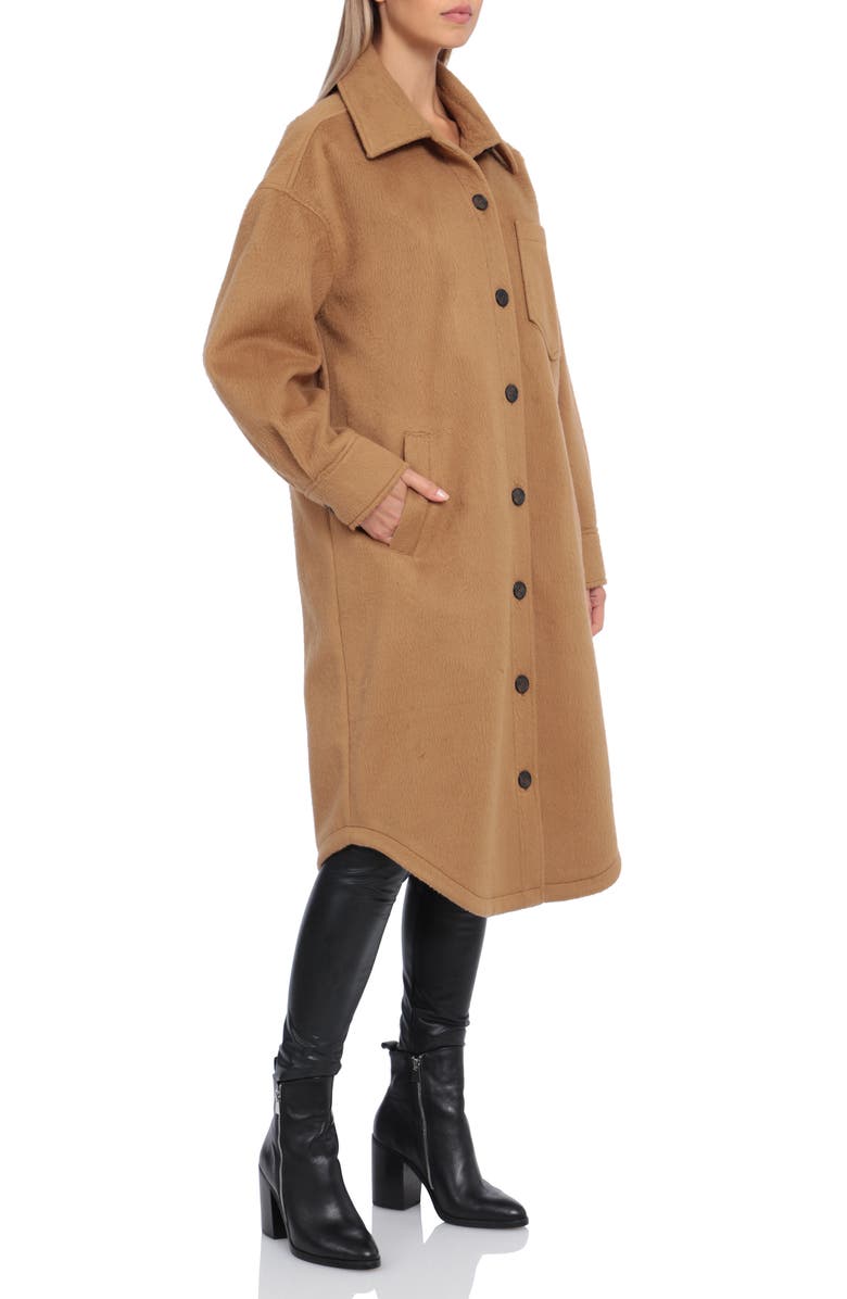 Avec Les Filles Long Shirt Jacket | Nordstromrack