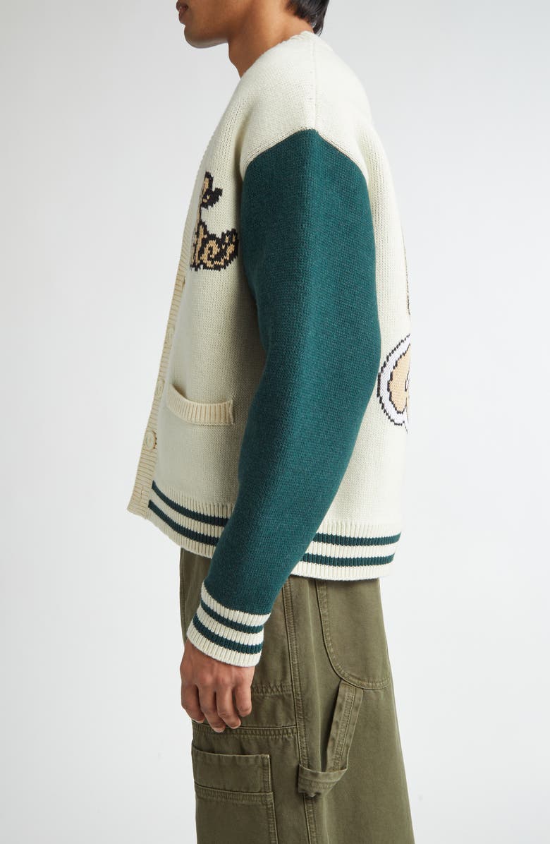 Off-White Crystal Cash Varsity Cardigan | Nordstromrack