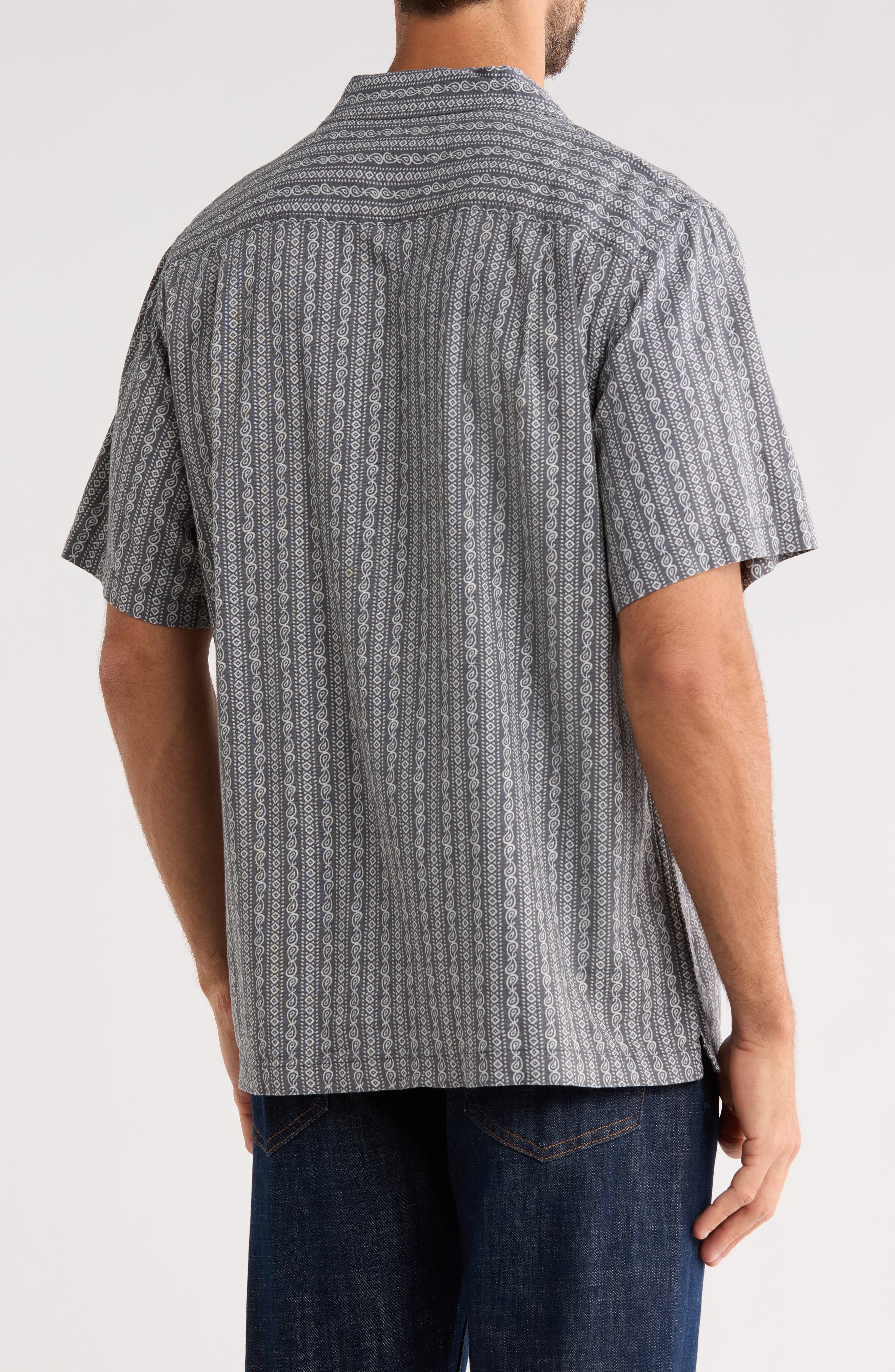 Lucky Brand Paisley Club Camp Shirt | Nordstromrack
