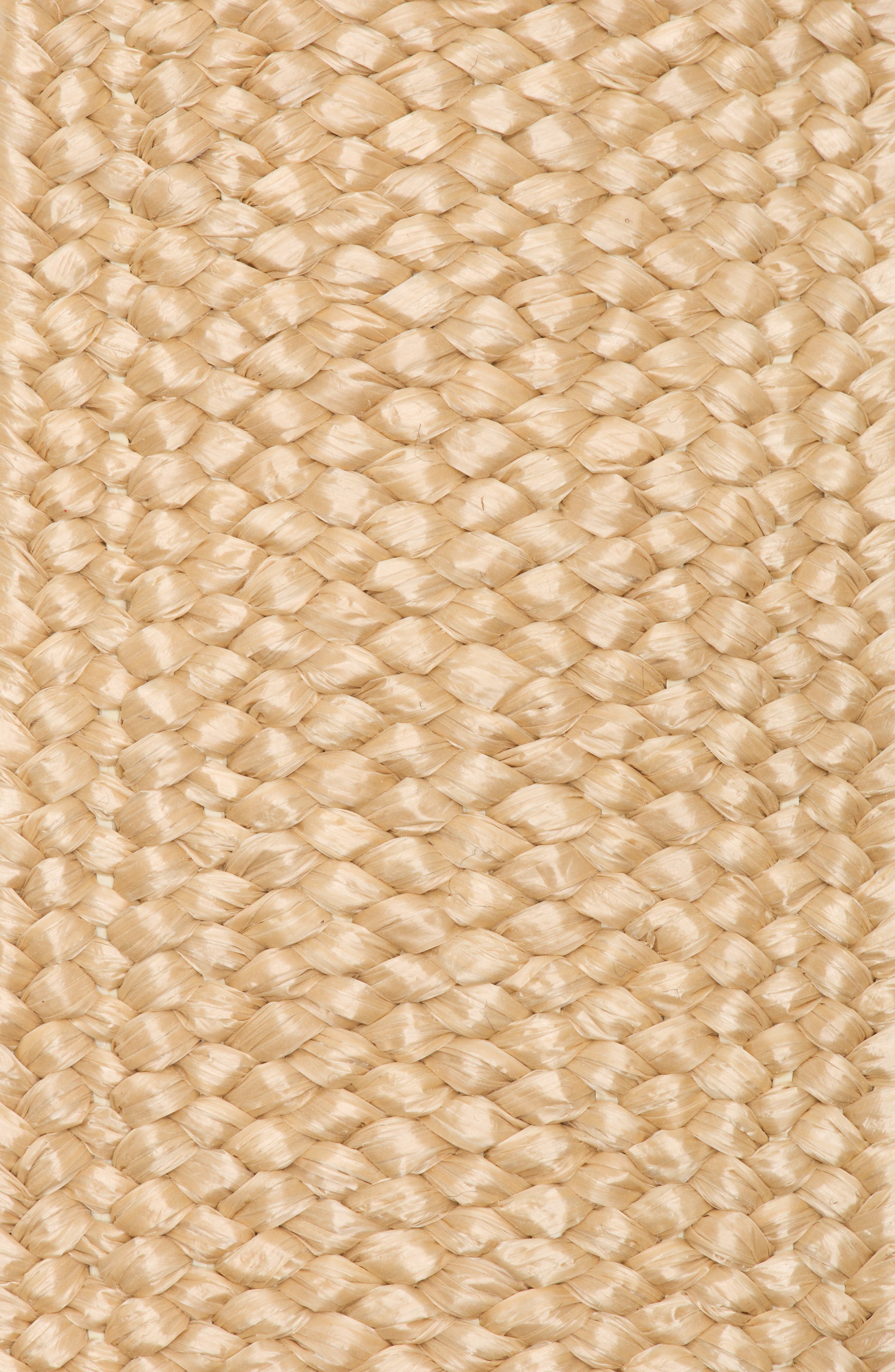 Steve Madden Flower Stretch Faux Raffia Belt | Nordstromrack