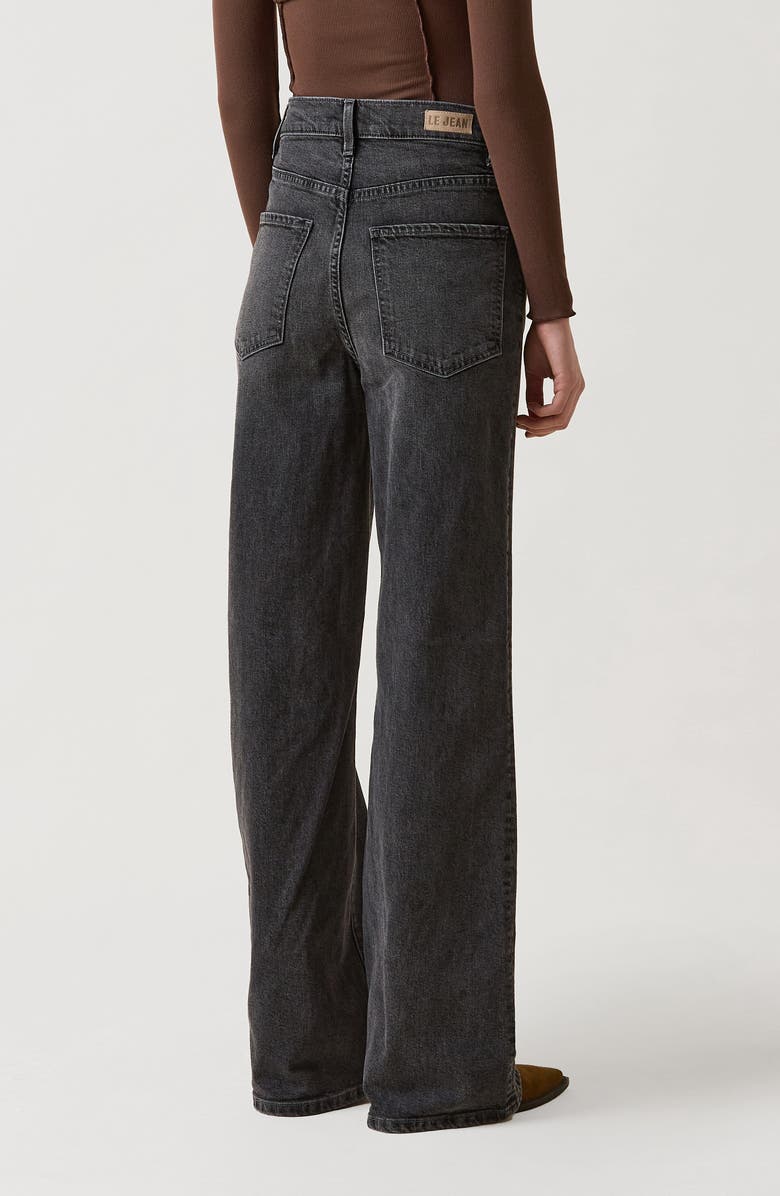 LE JEAN Crossover High Waist Wide Leg Jeans | Nordstrom