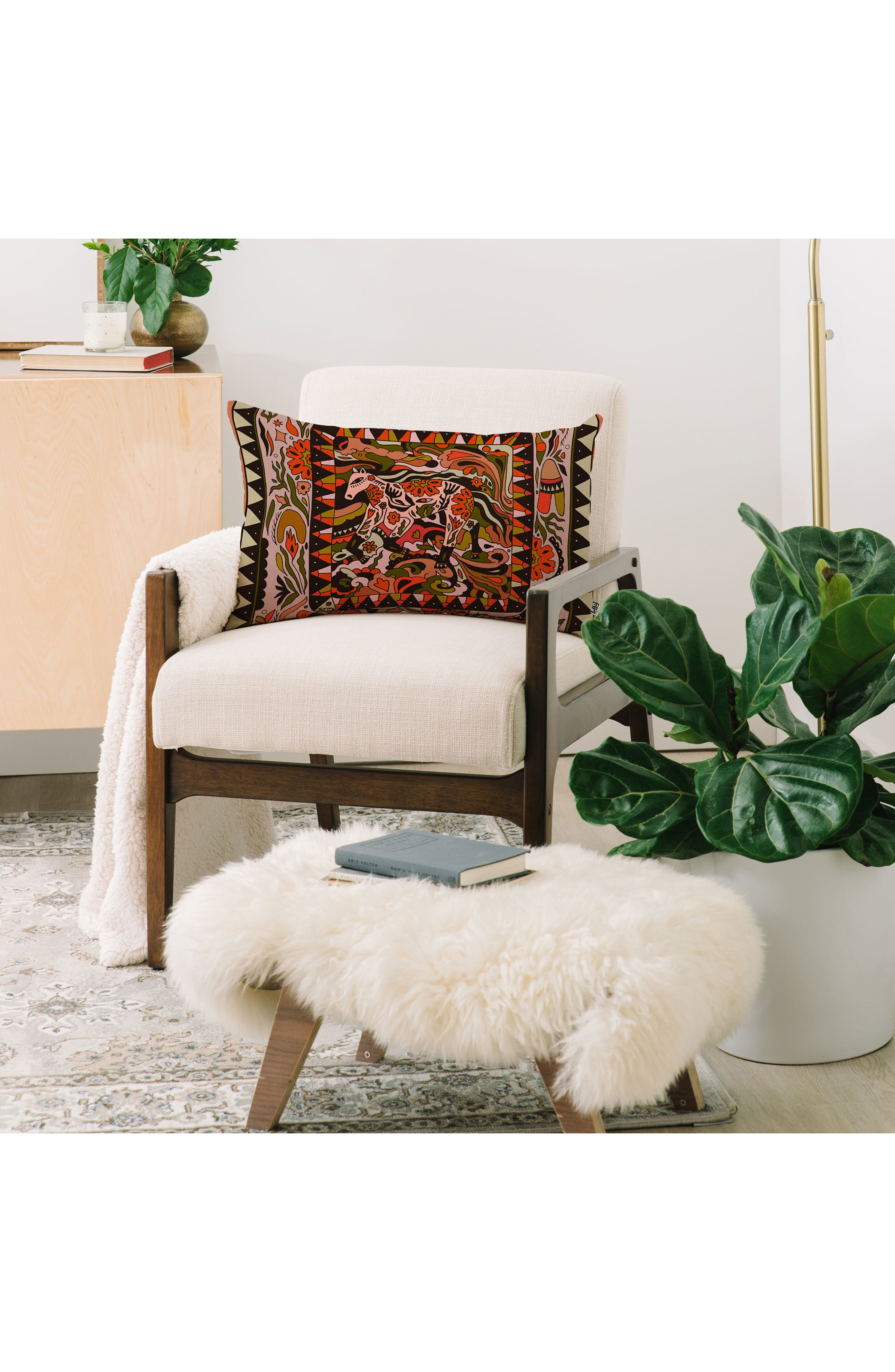 Horse Wild Oblong Throw Pillow | Nordstromrack