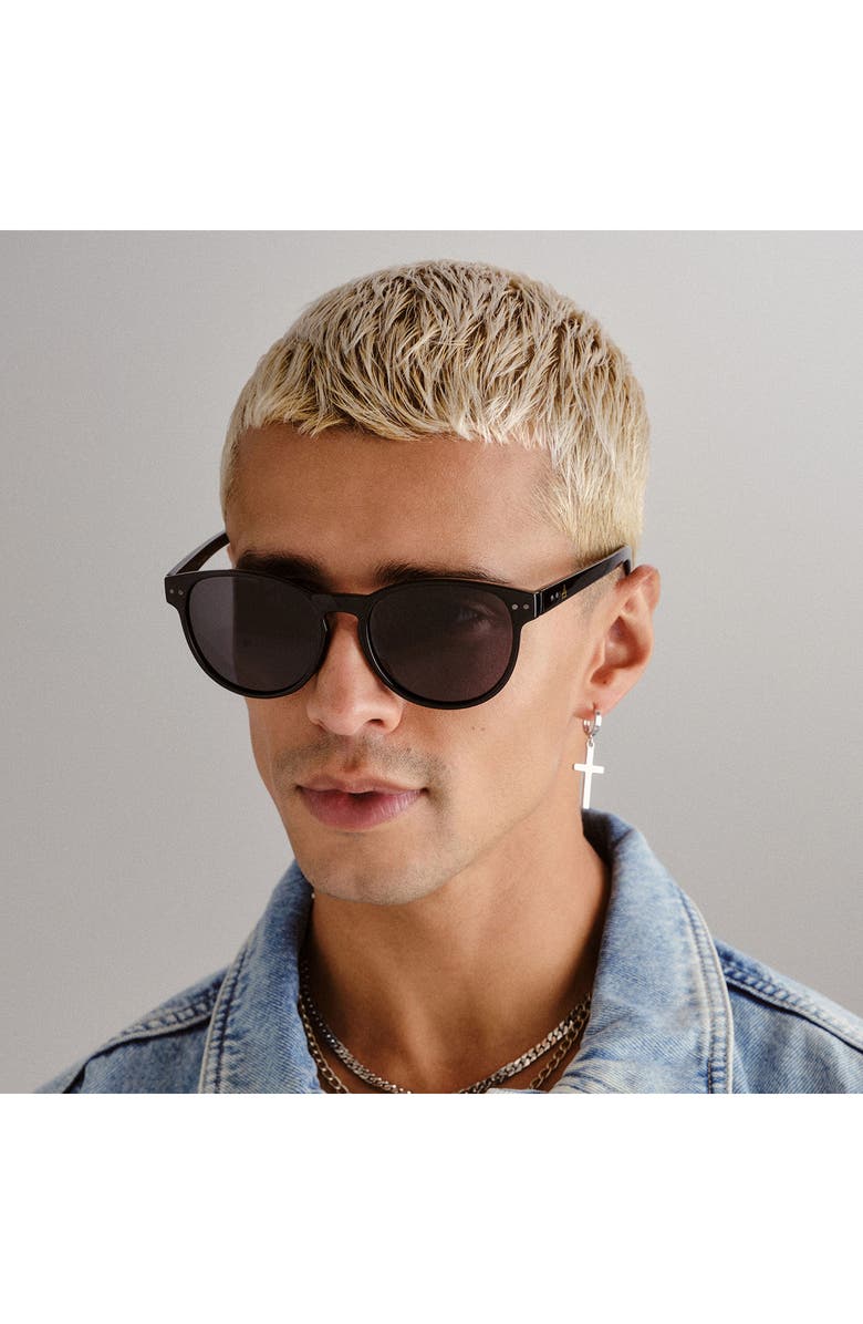 AIRE Karma 54mm Polarized Round Sunglasses | Nordstromrack