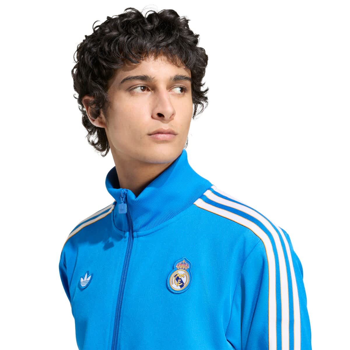 adidas Men's adidas Blue Real Madrid Terrace Icons Full-Zip Track ...