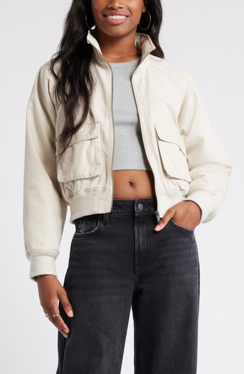 BP. Quilted Cotton Utility Jacket | Nordstromrack