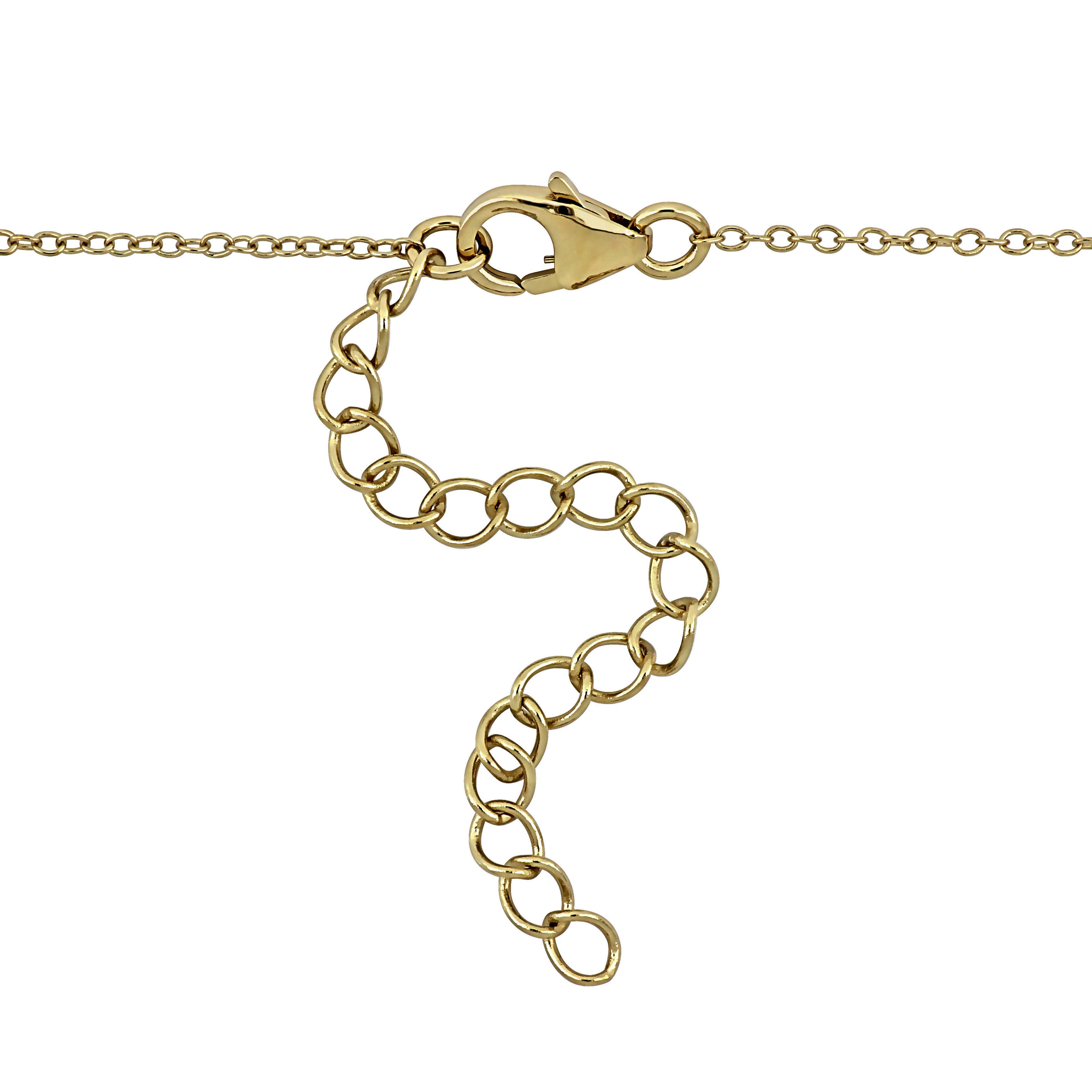 Composite Turquoise Linear Drop Necklace (Women) | Nordstrom