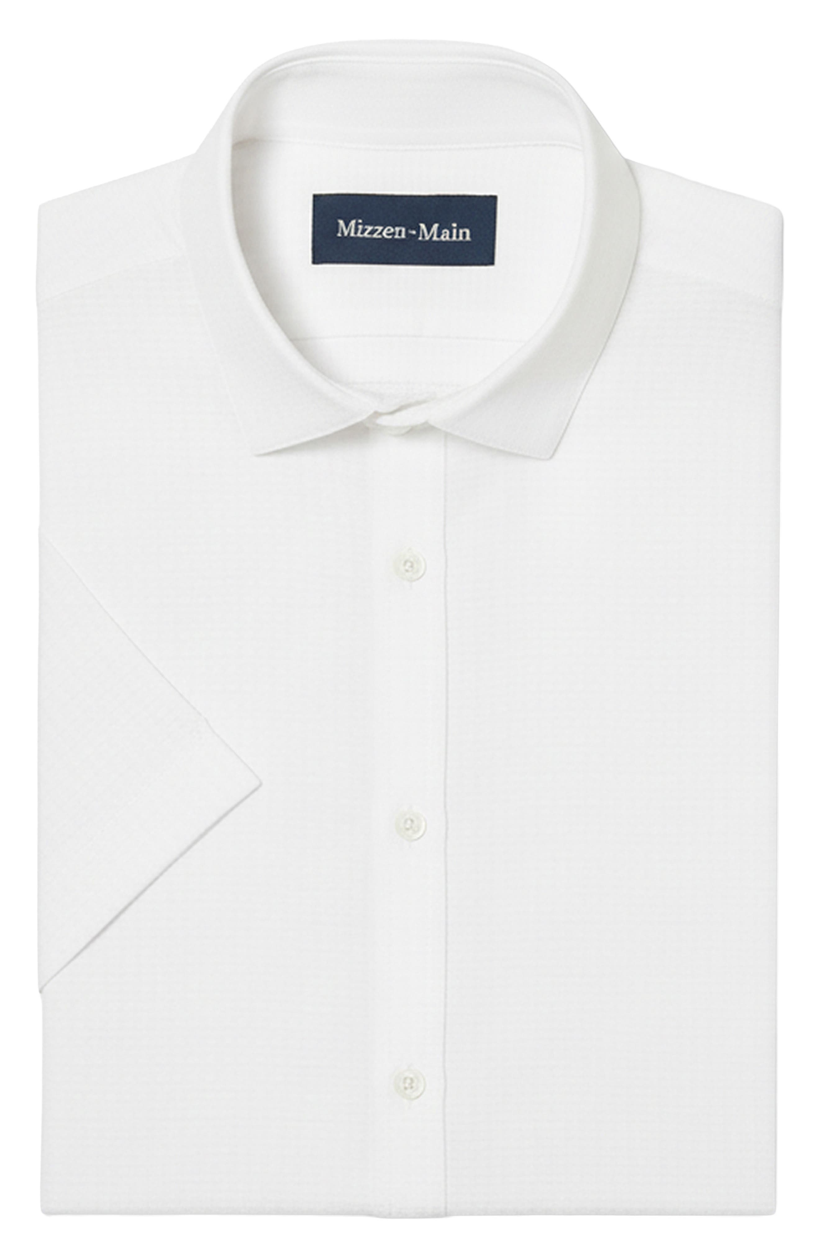 Porter Trim Fit Short Sleeve Performance Button-Up Shirt (Men) | Nordstrom