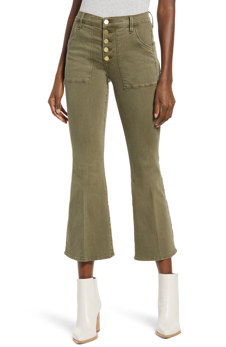 FRAME Le Francoise Crop Bootcut Jeans | Nordstromrack