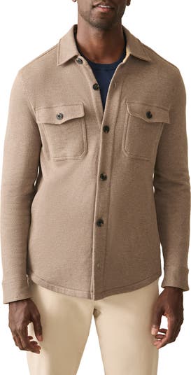 Faherty Inlet Knit Shirt Jacket | Nordstrom