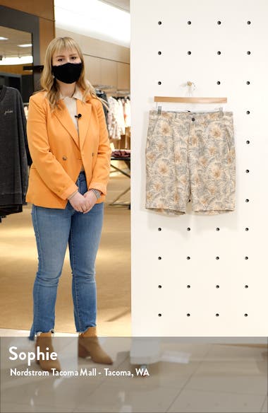 Men's Print Hybrid Flat Front Shorts (Men) | Nordstromrack