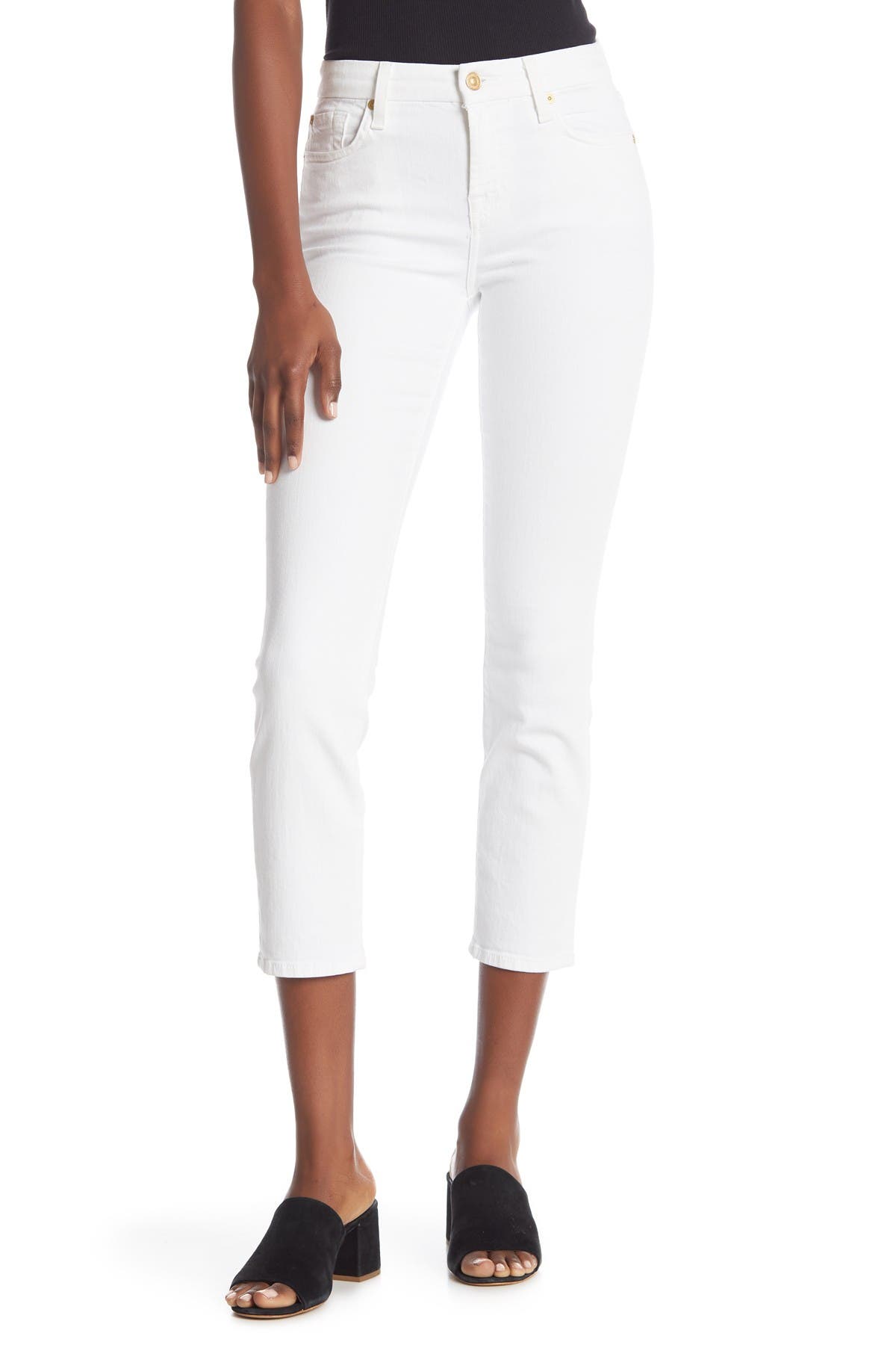 7 For All Mankind Kimmie Squiggle Cropped Jeans | Nordstromrack