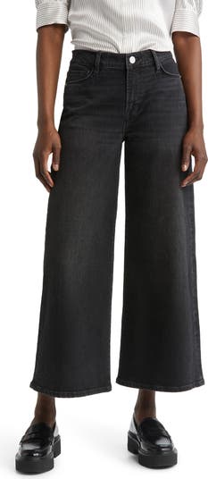 FRAME Le Pixie Slim Palazzo Wide Leg Jeans | Nordstromrack